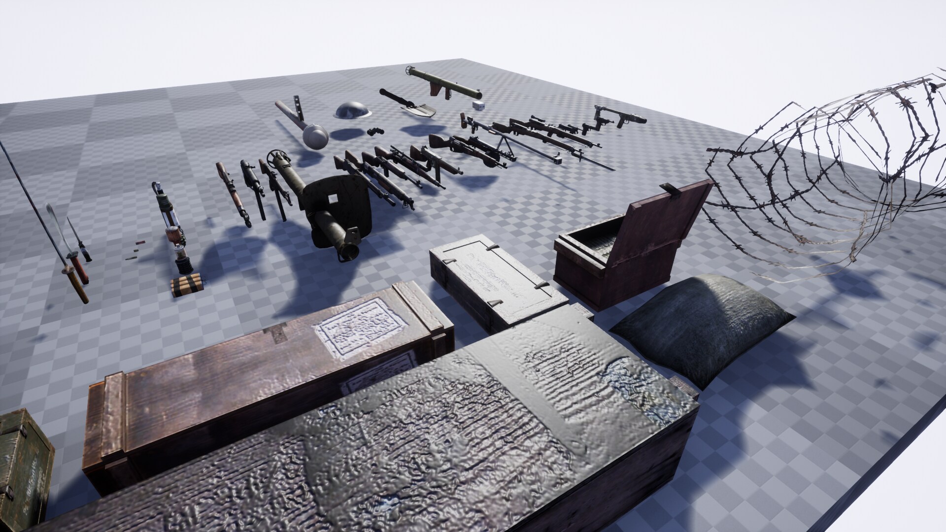 WW2 Props Pack in Props - UE Marketplace