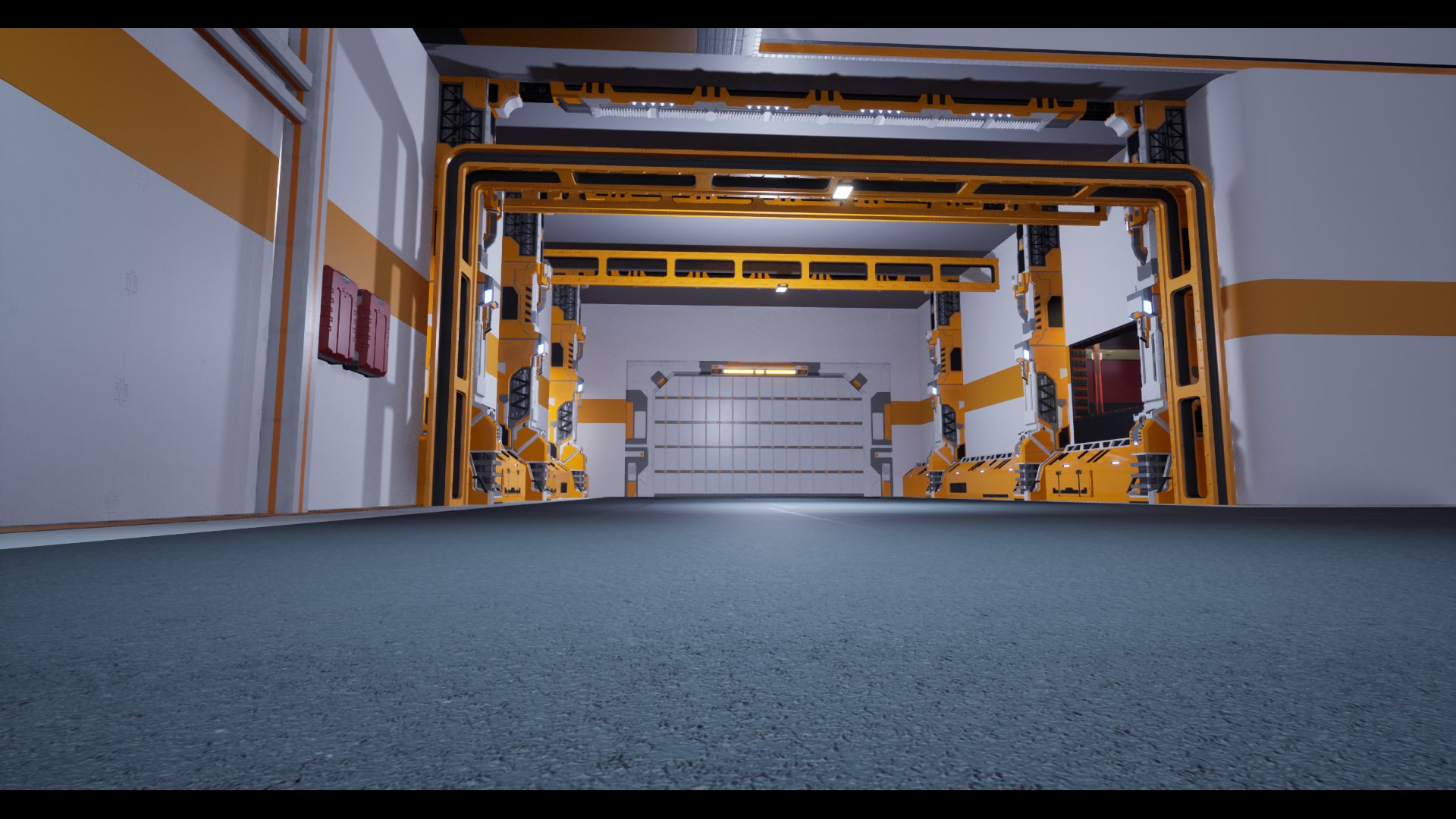 Modular Sci-Fi Customizable Base in Environments - UE Marketplace