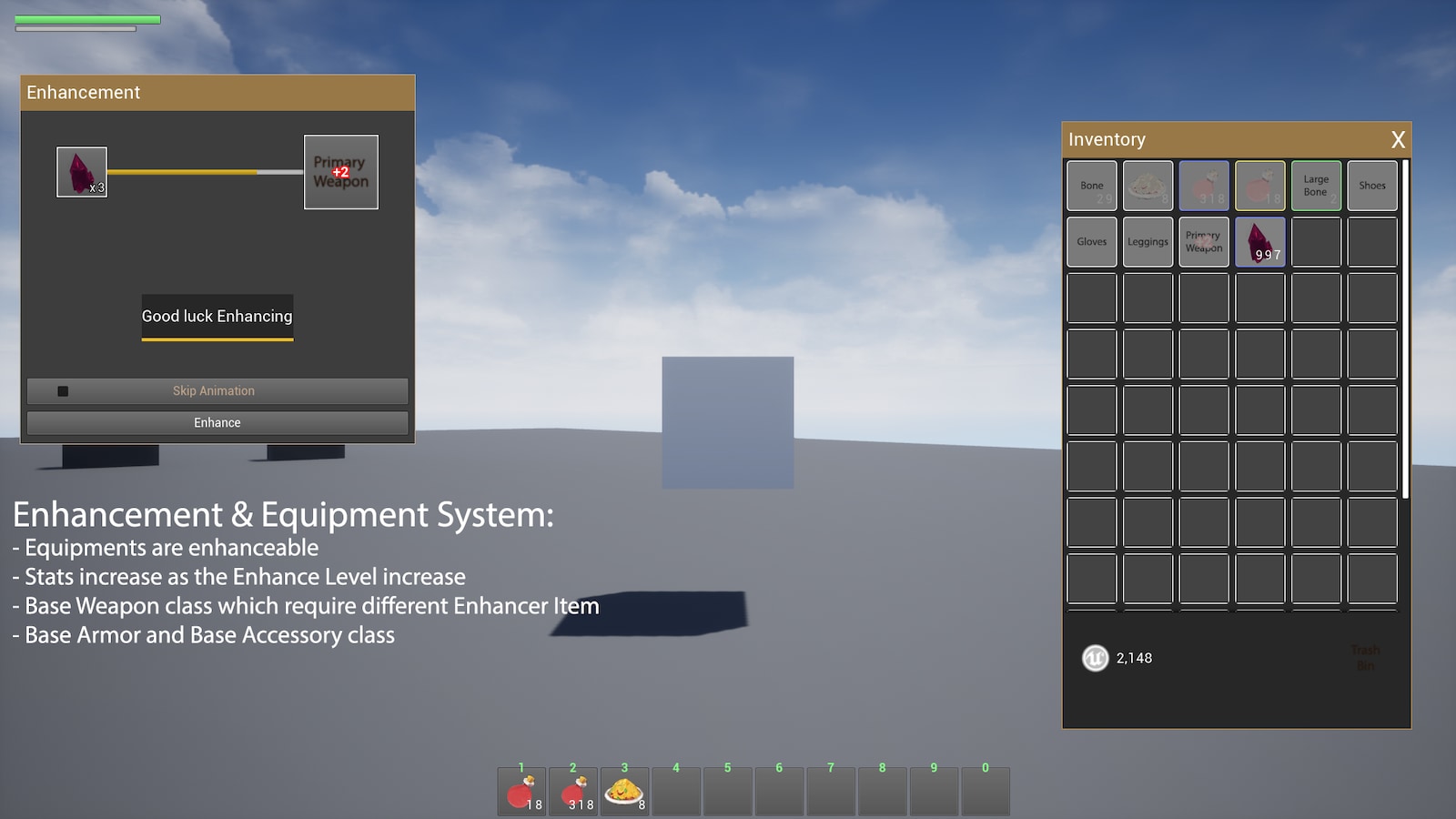 RPG Inventory System With Enhancement in Blueprints - UE Marketplace