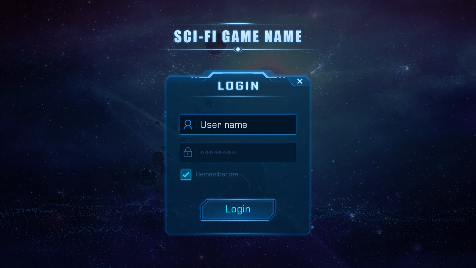 SCI-FI UI Pack_Components v1 in 2D Assets - UE Marketplace