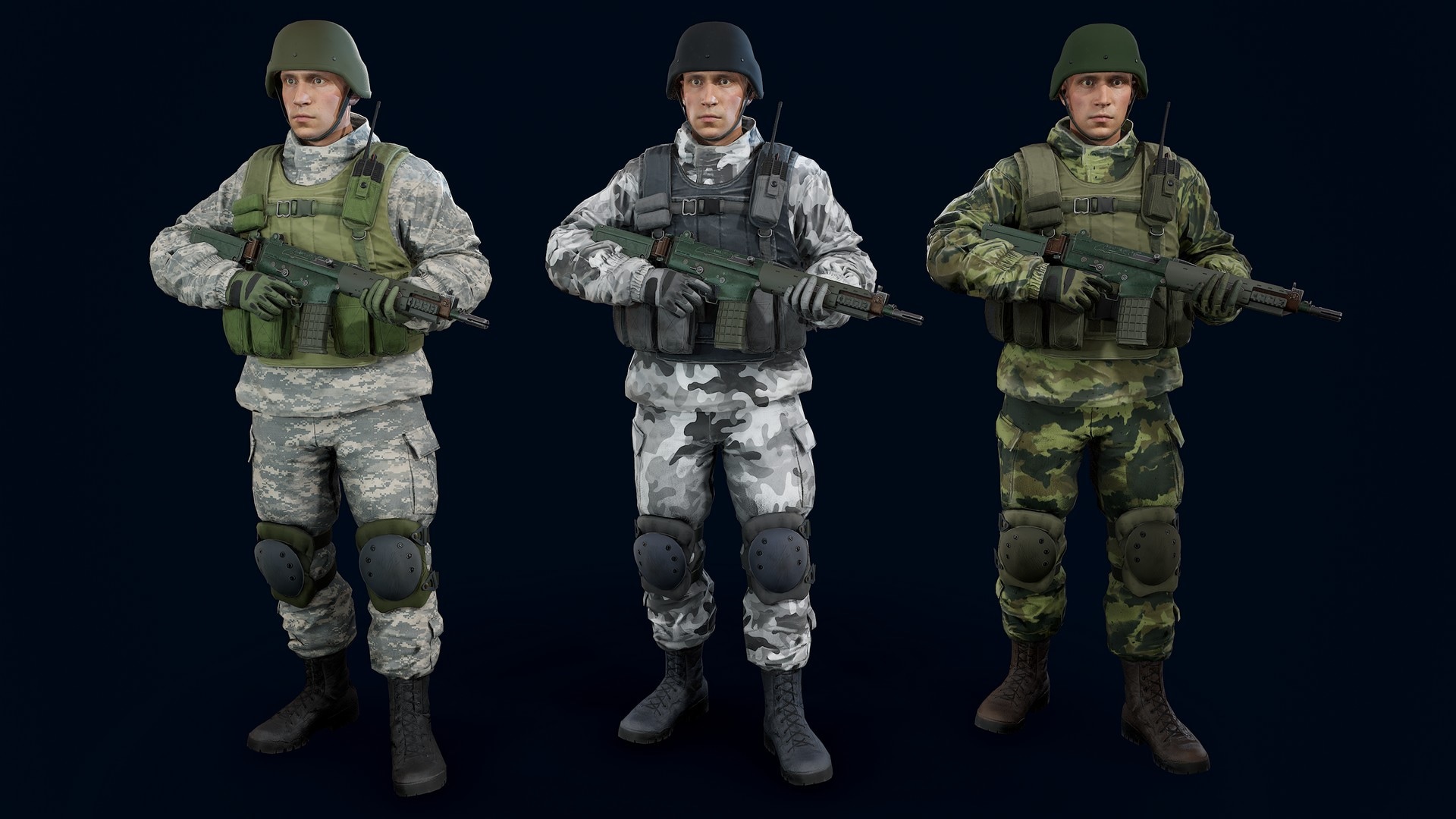 Male Soldier in Characters - UE Marketplace