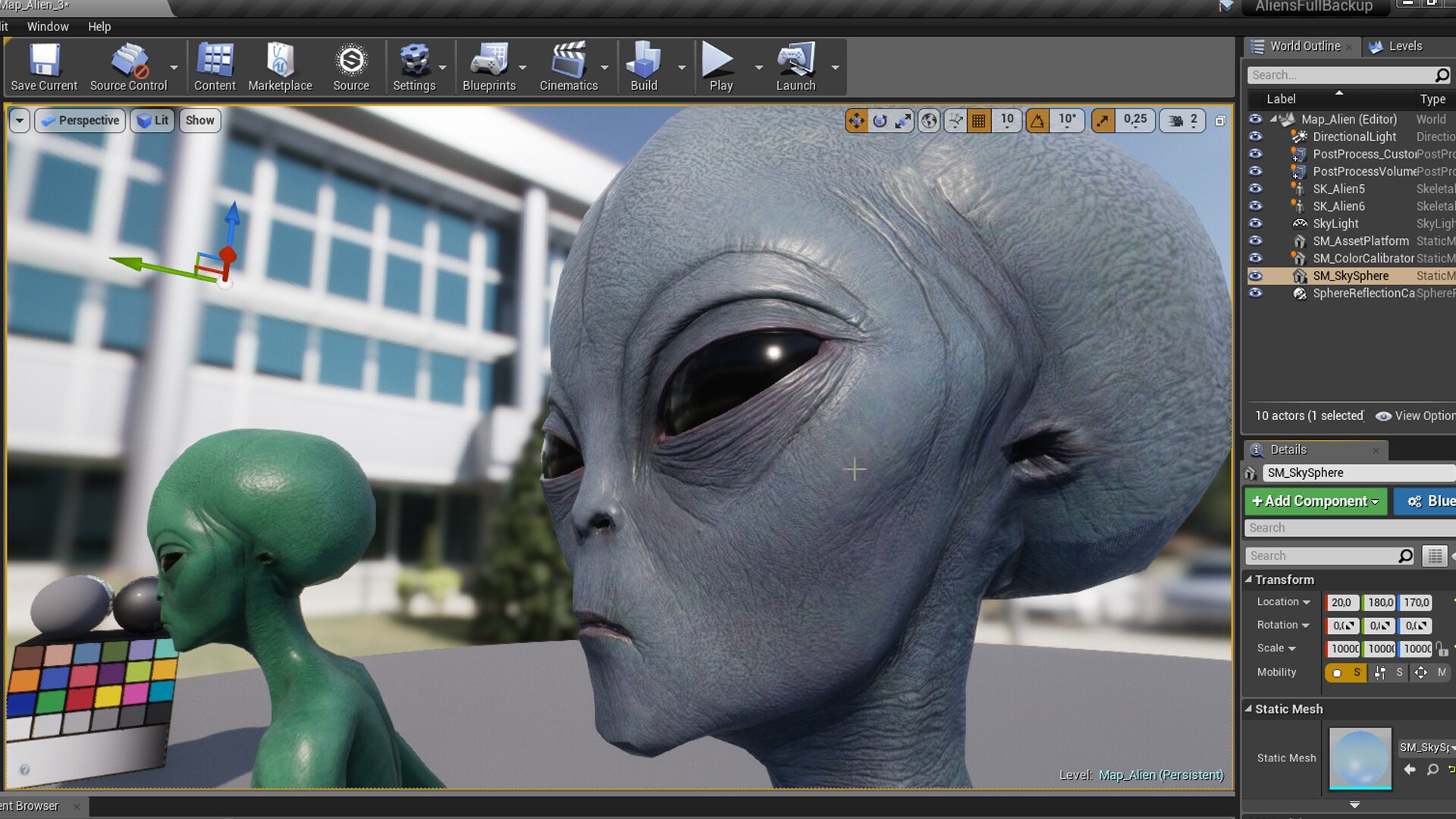 Realistic Alien 3 in Characters - UE Marketplace