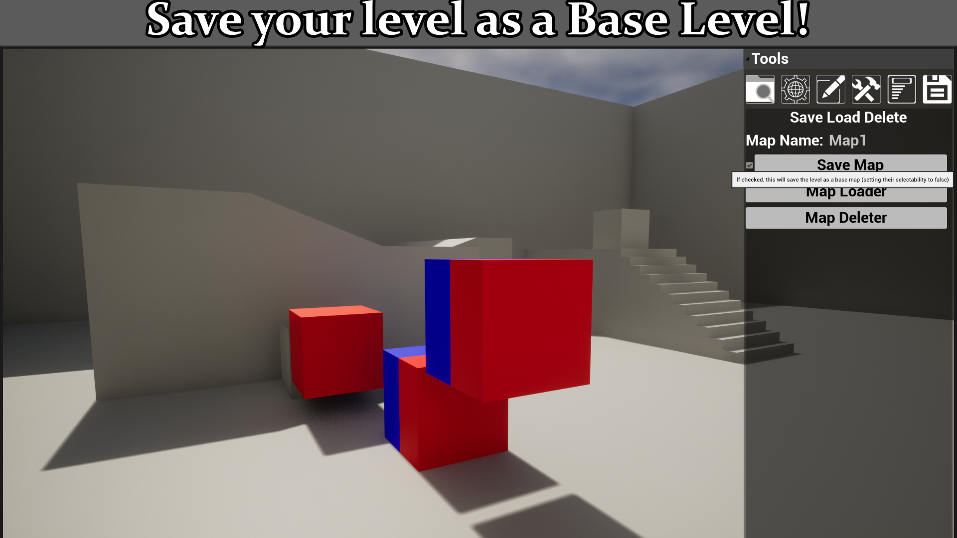 In-Game Multiplayer Level Editor Framework - Map Editor