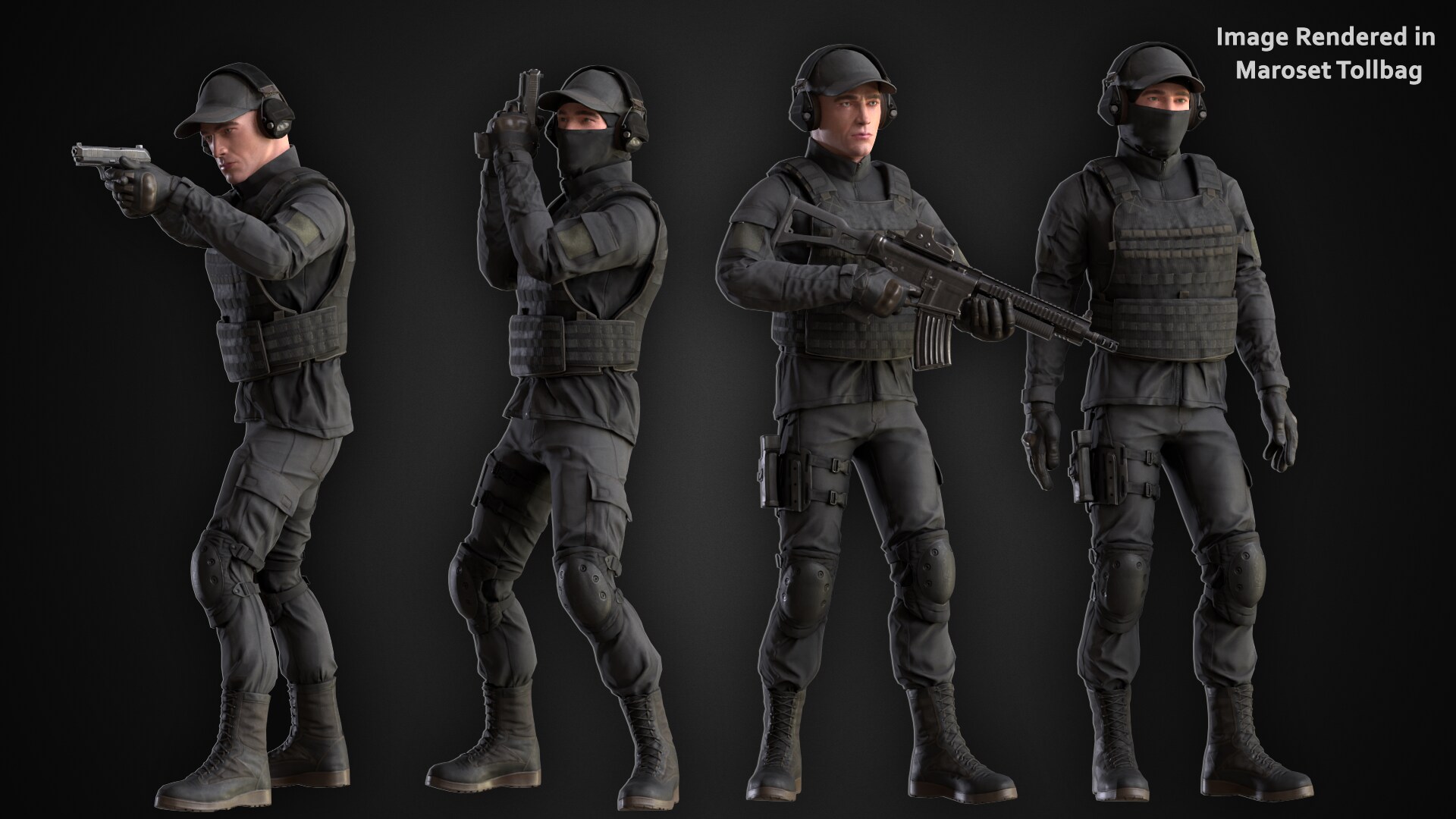 Light Soldier in Cap Bundle in Characters - UE Marketplace