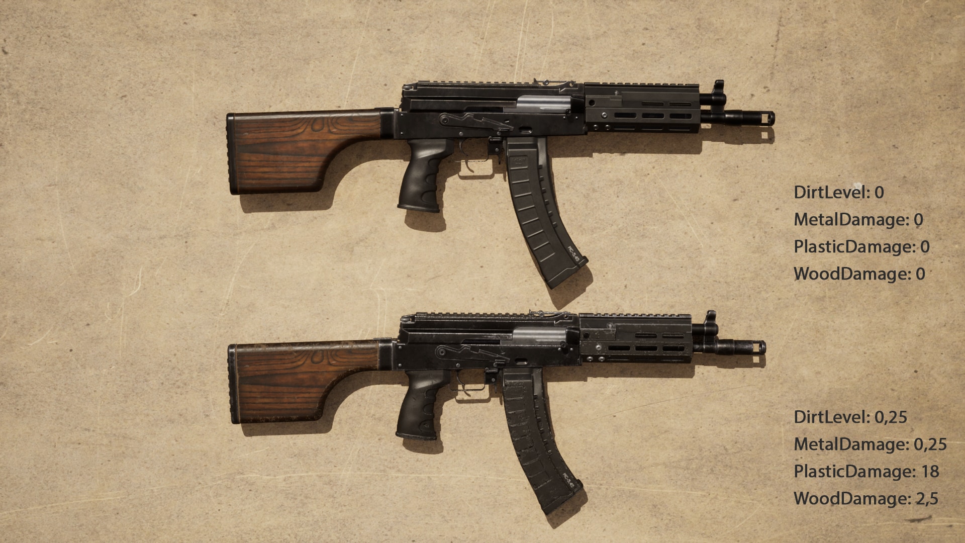 FPS AK Modular Weapons Pack (HQ soviet assault rifles) in Weapons - UE ...