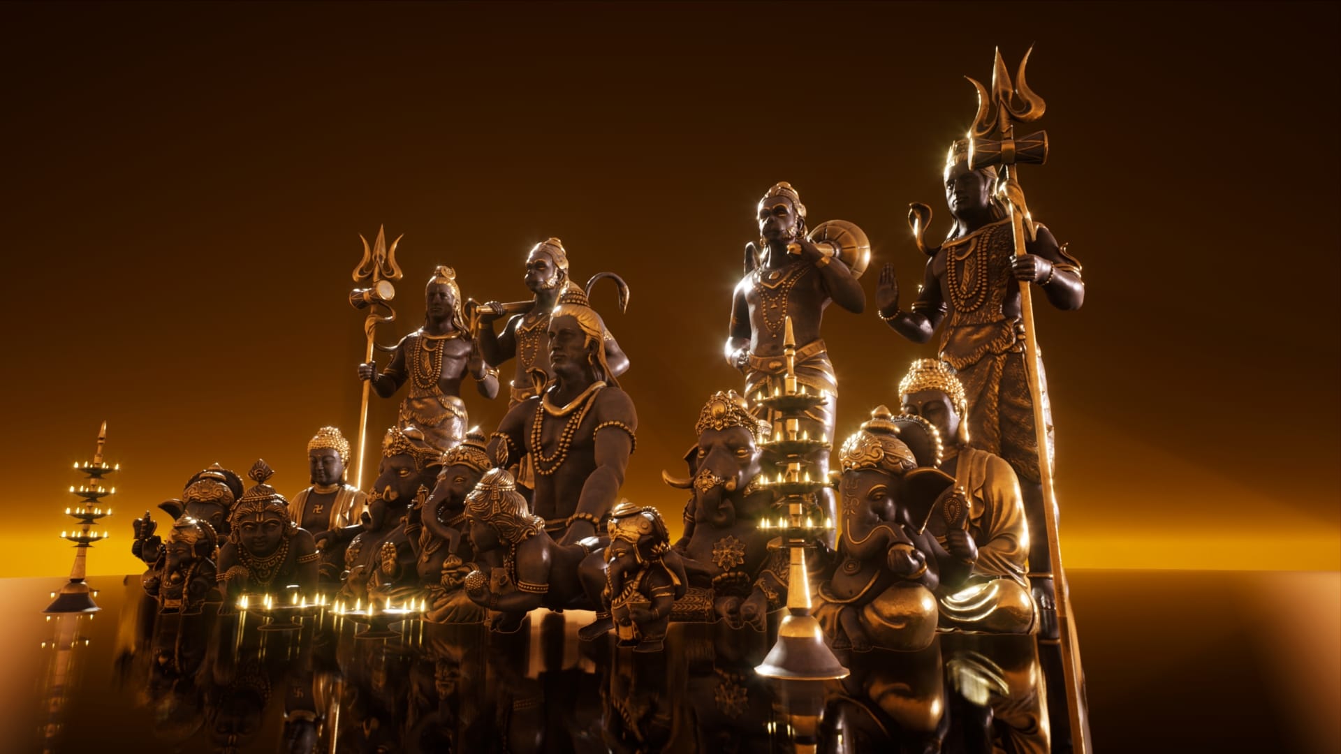 Indian Statue Pack in Props - UE Marketplace