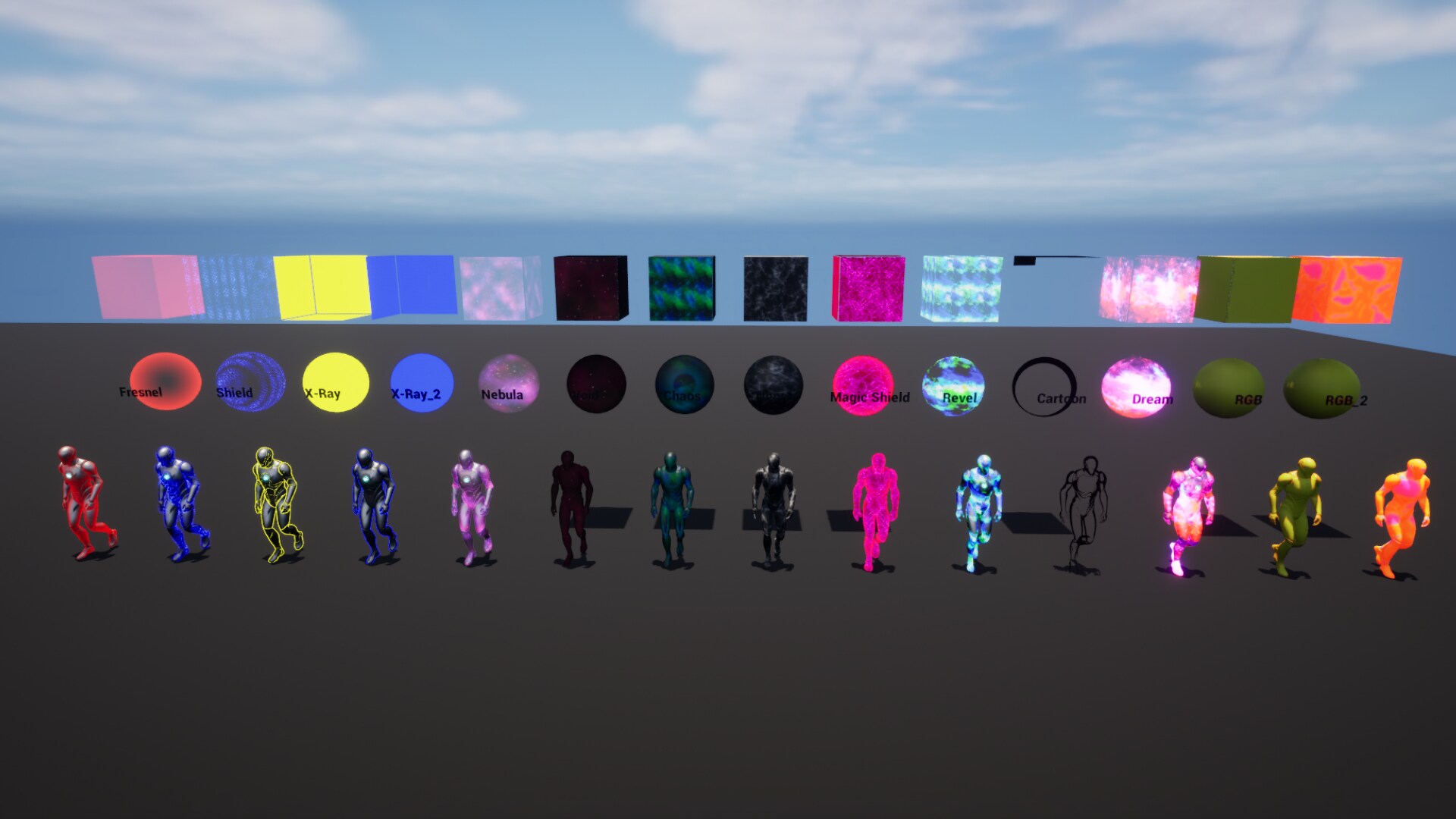 Auras and Overlays in Visual Effects - UE Marketplace