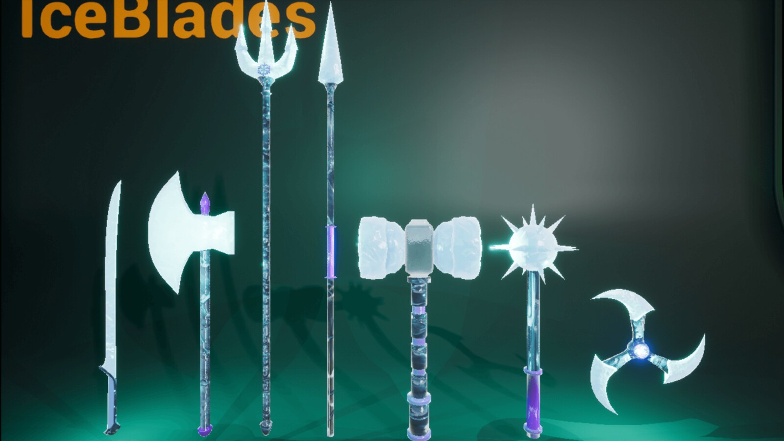 Element Blades in Weapons - UE Marketplace