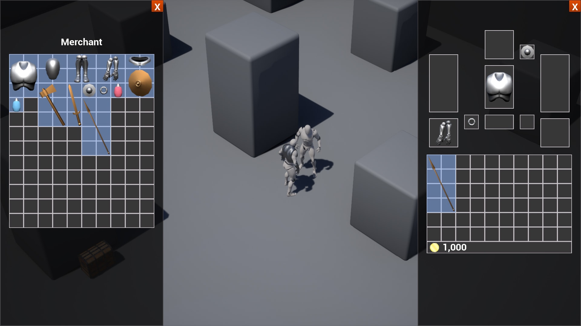 TopDown RPG Inventory System in Blueprints - UE Marketplace