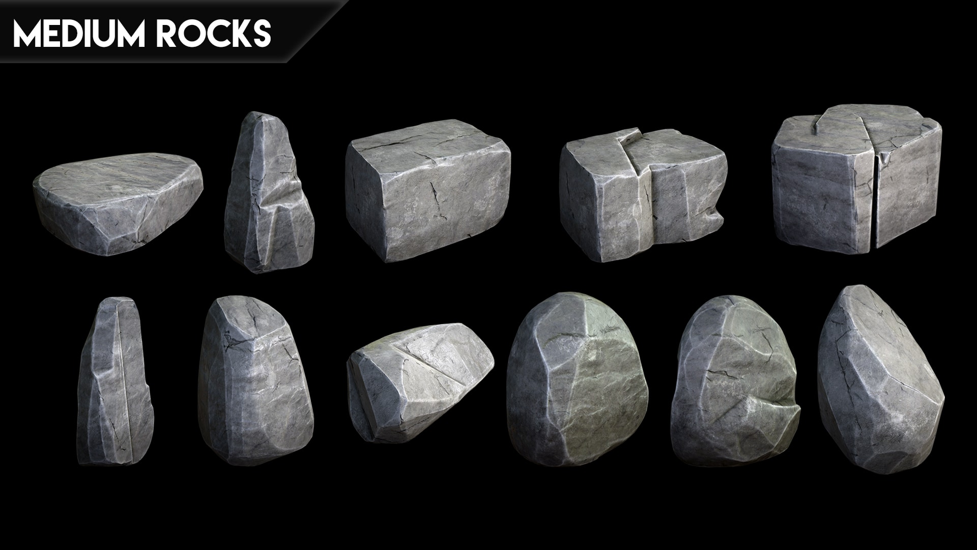 45 Stylized Rock Pack in Environments - UE Marketplace