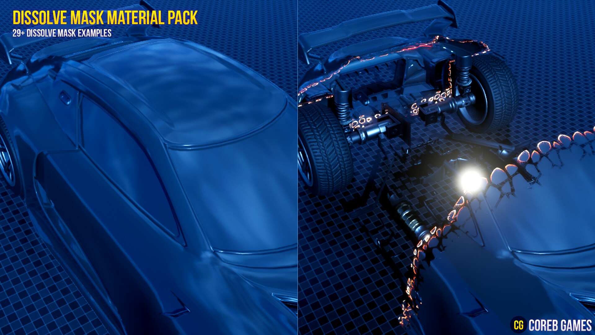 Dissolve Mask Material Pack In Materials Ue Marketplace