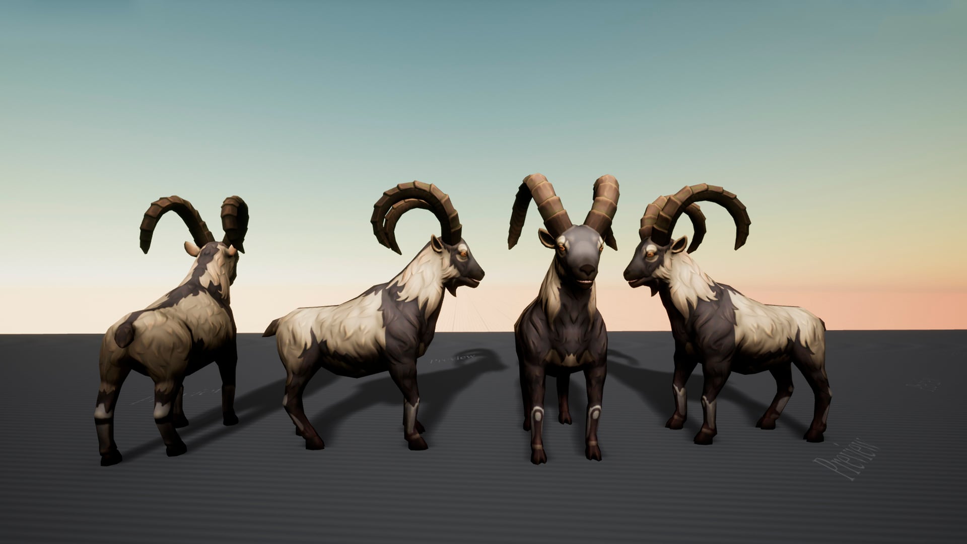 Fantasy Wild Goat in Characters - UE Marketplace
