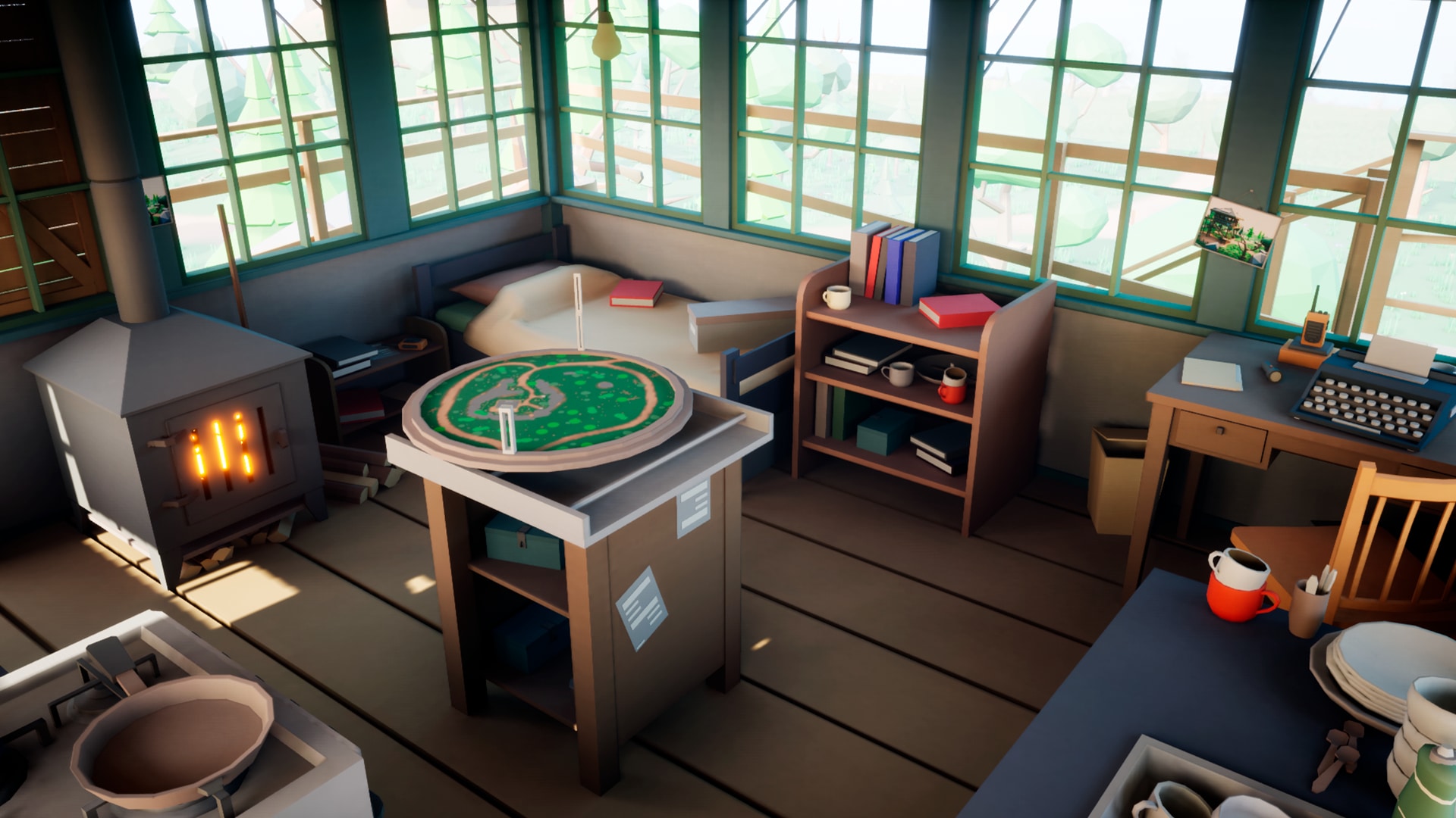 Lookout Tower Low Poly in Environments - UE Marketplace