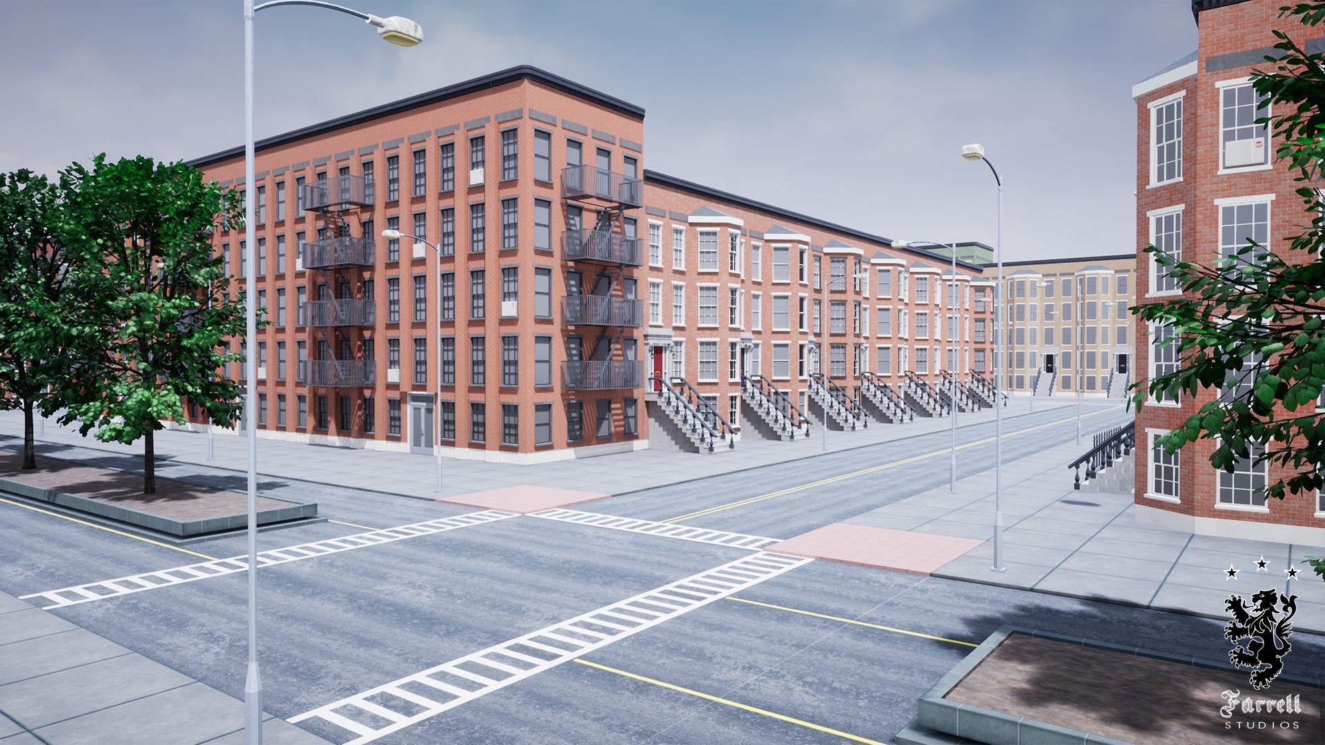 Modular Street Pack in Environments - UE Marketplace