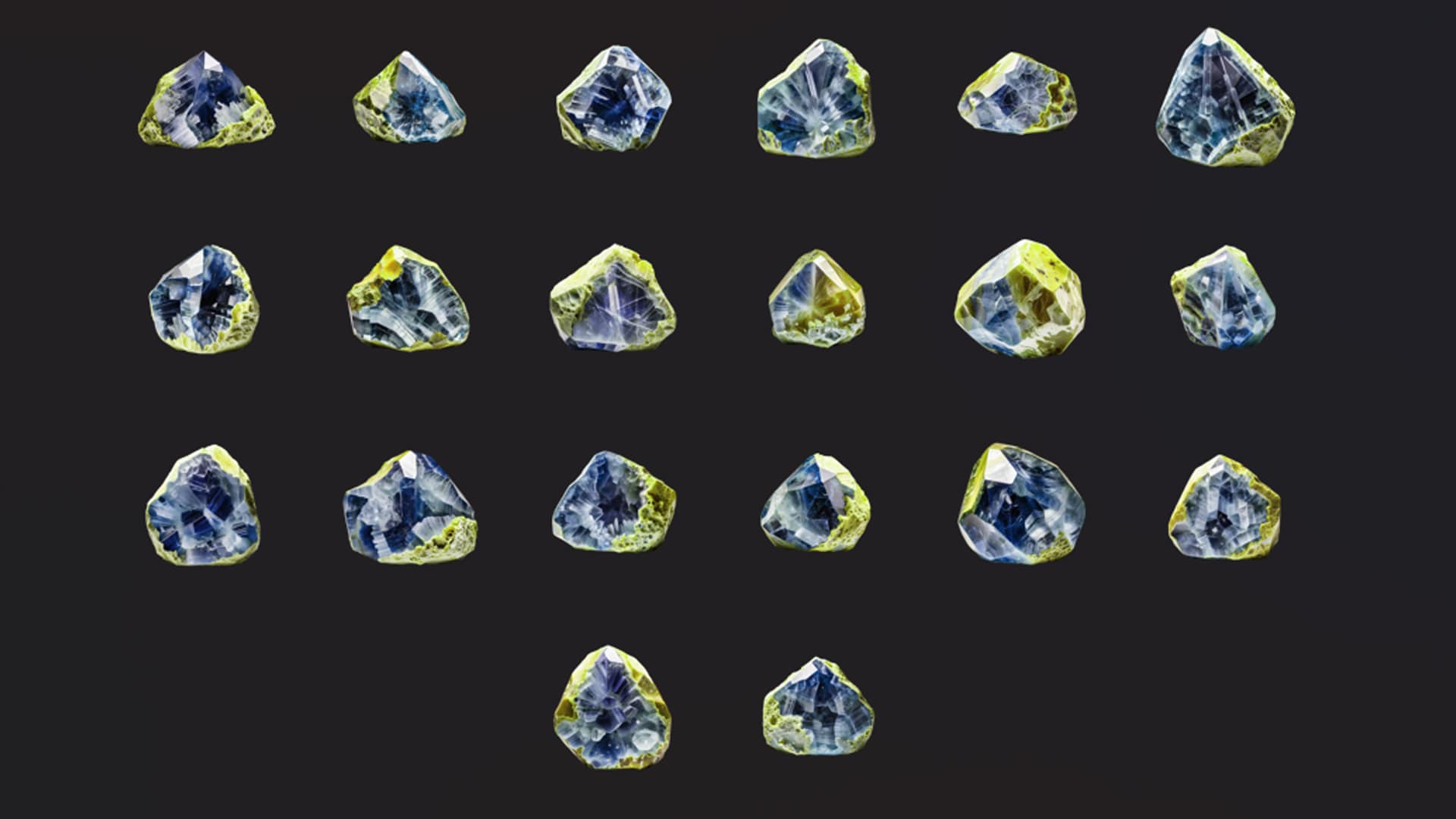 Mineral Stones PNG Set in 2D Assets - UE Marketplace