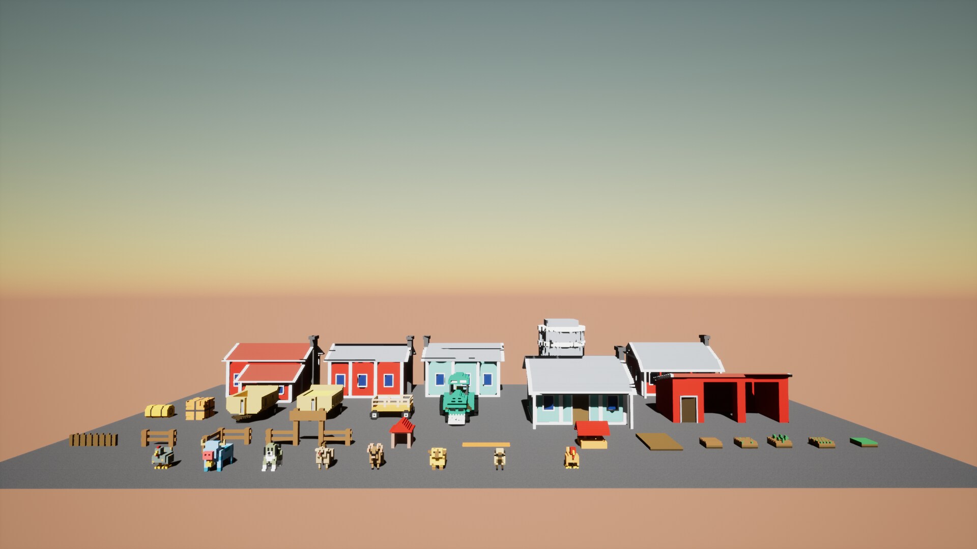 Voxel Farm in Props - UE Marketplace