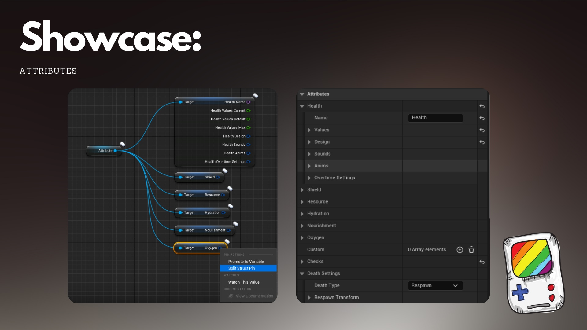 Simple Attribute Component in Code Plugins - UE Marketplace