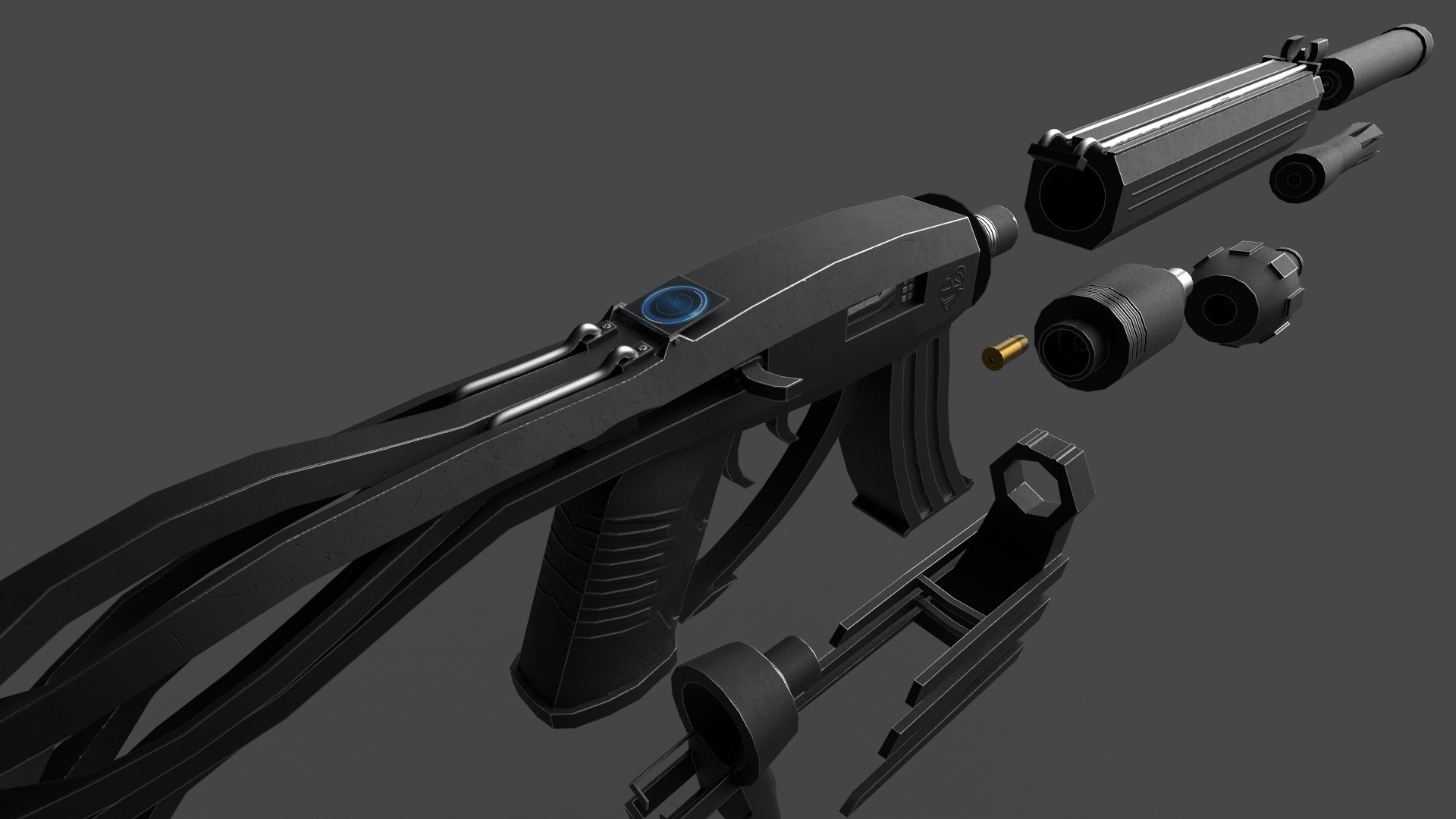 Modular Scifi Gun in Props - UE Marketplace