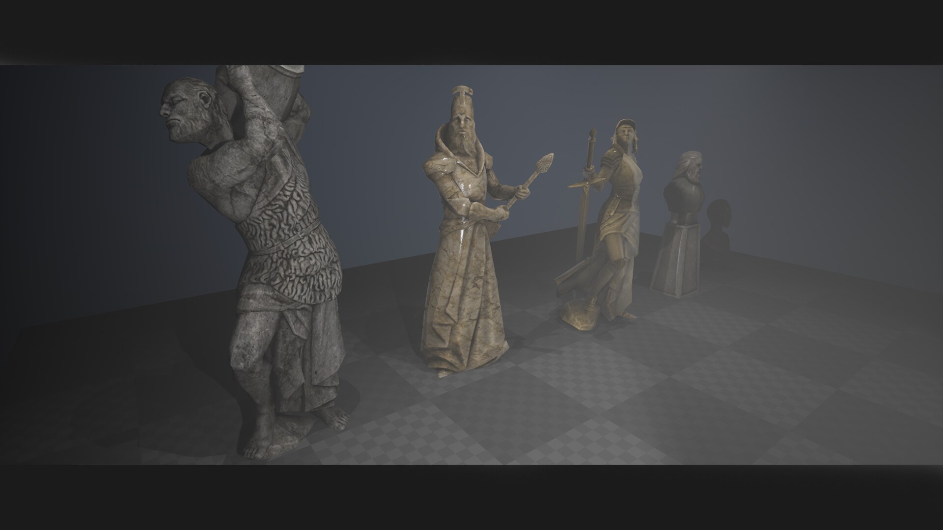 Statue Pack in Props - UE Marketplace