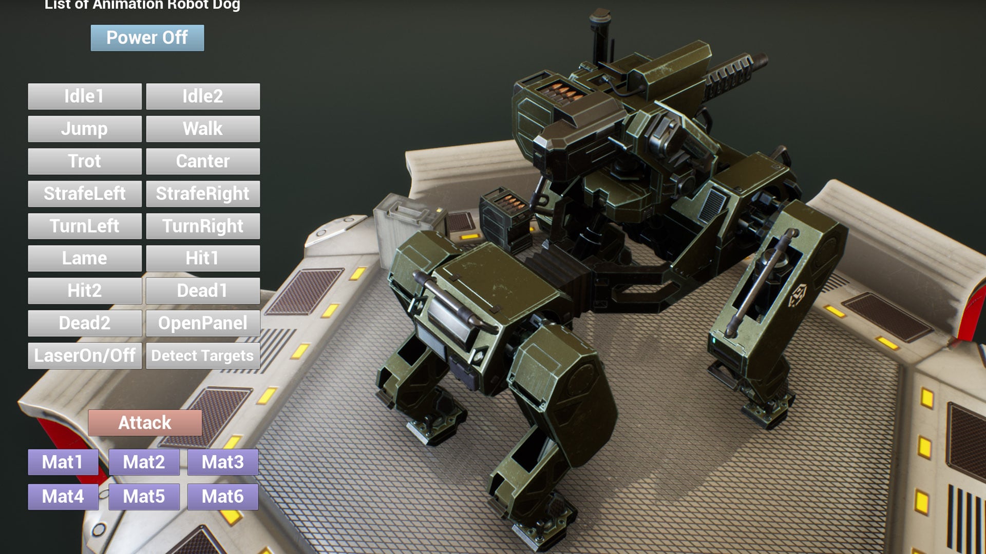 Combat Robot Dog in Characters - UE Marketplace