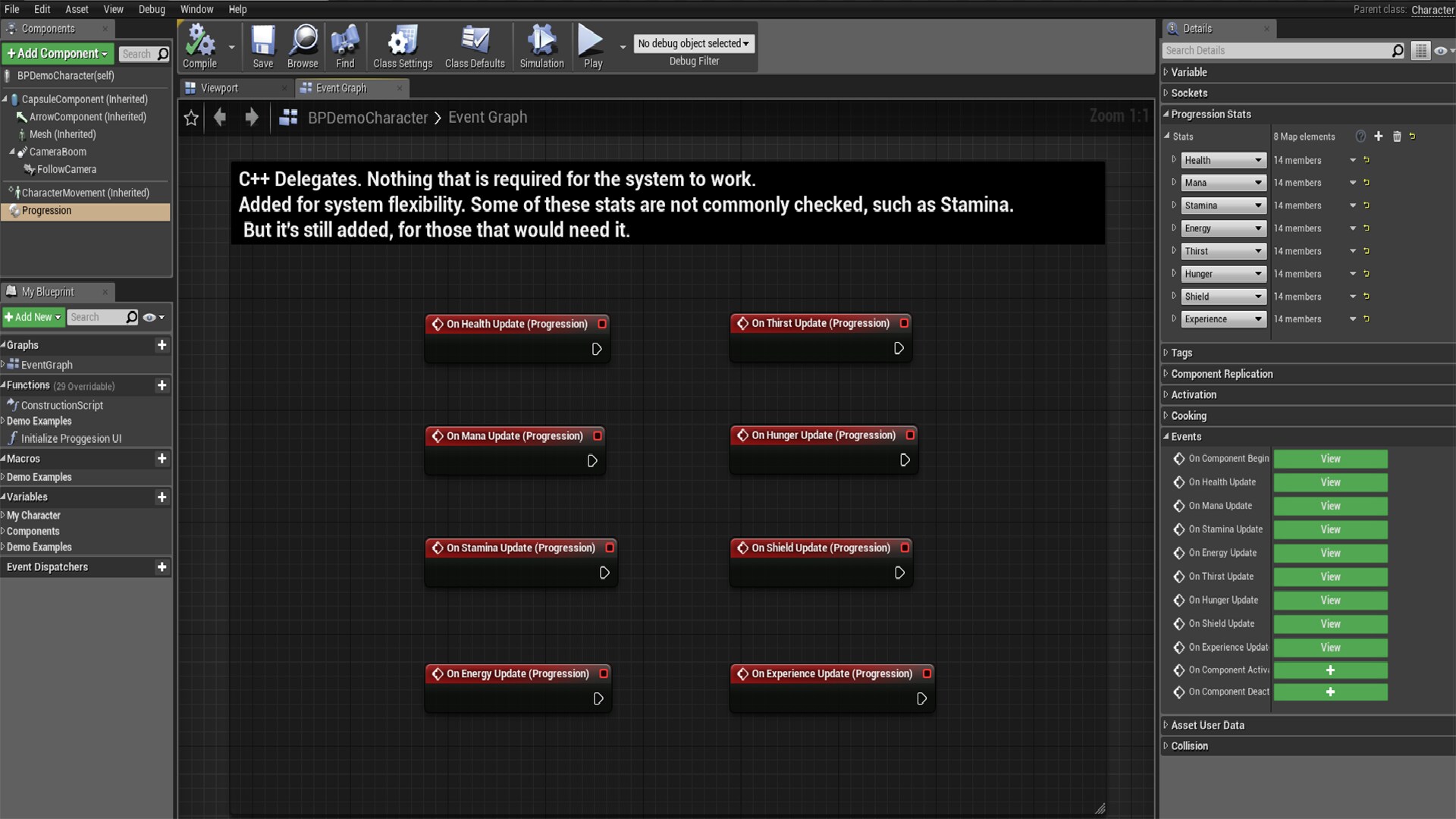 Advanced Progression in Code Plugins - UE Marketplace
