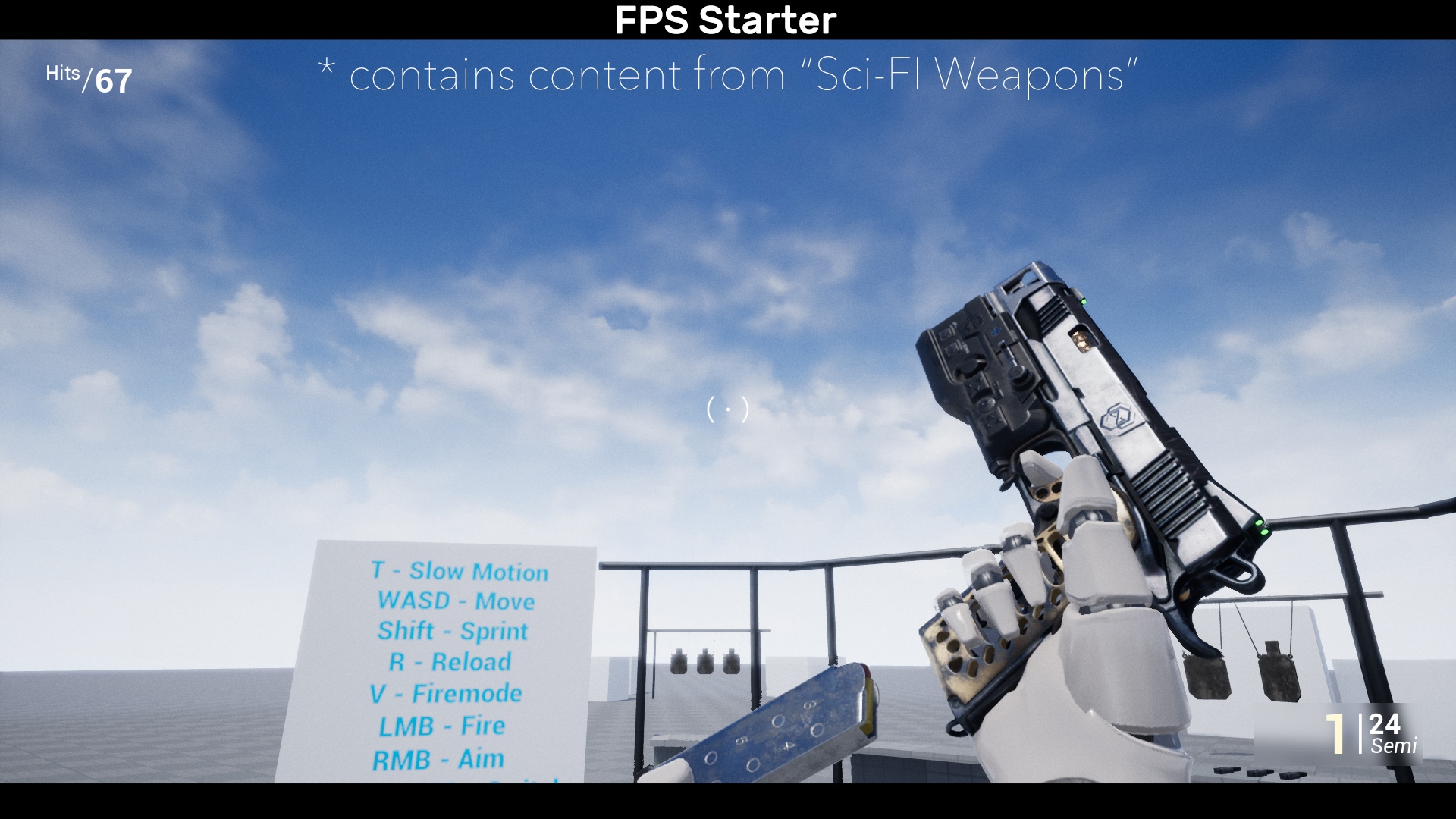 FPS Starter in Blueprints - UE Marketplace
