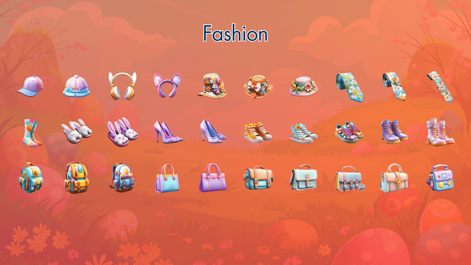 Spring / Summer Icons Mega Pack - 429 Icons, 카테고리 2D 애셋 - UE 마켓플레이스