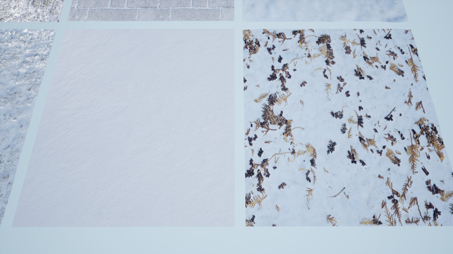 8K Snow Materials in Materials - UE Marketplace