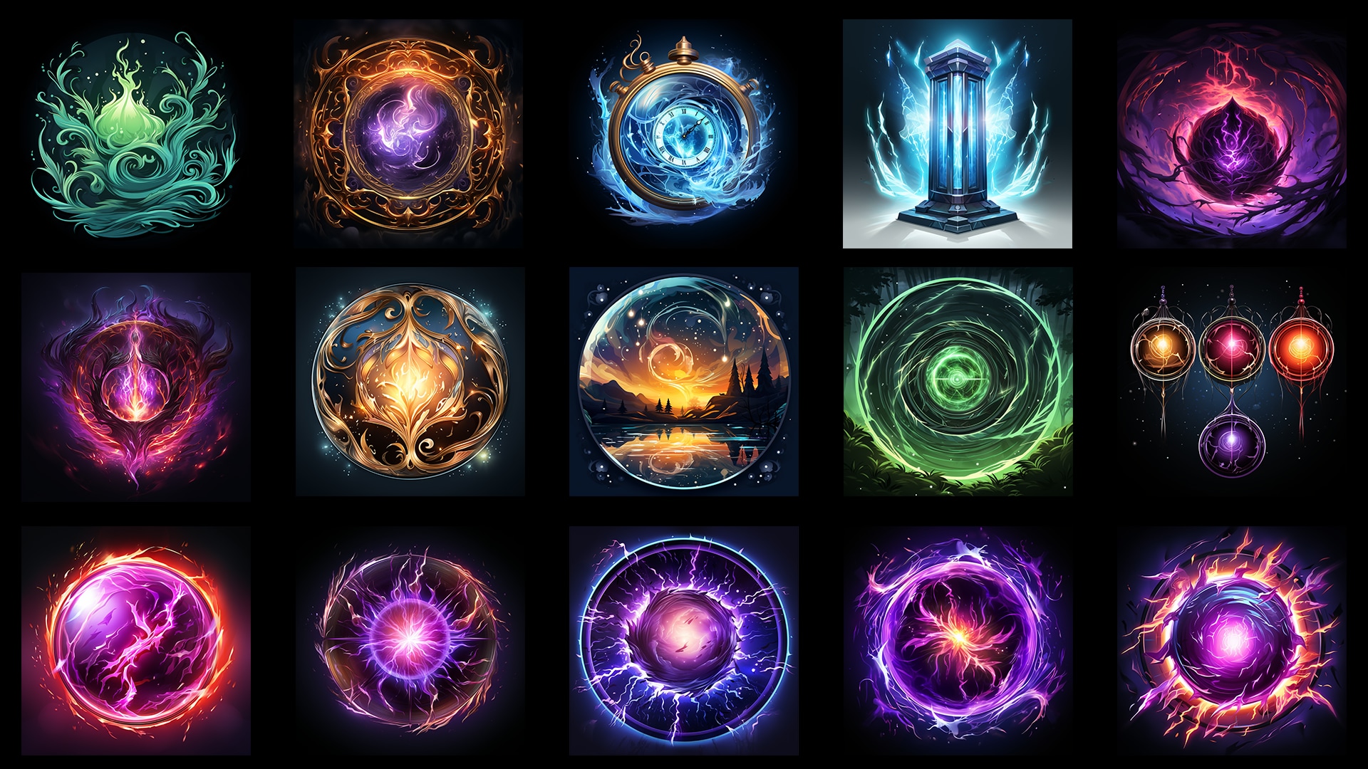 Magic Spells in 2D Assets - UE Marketplace