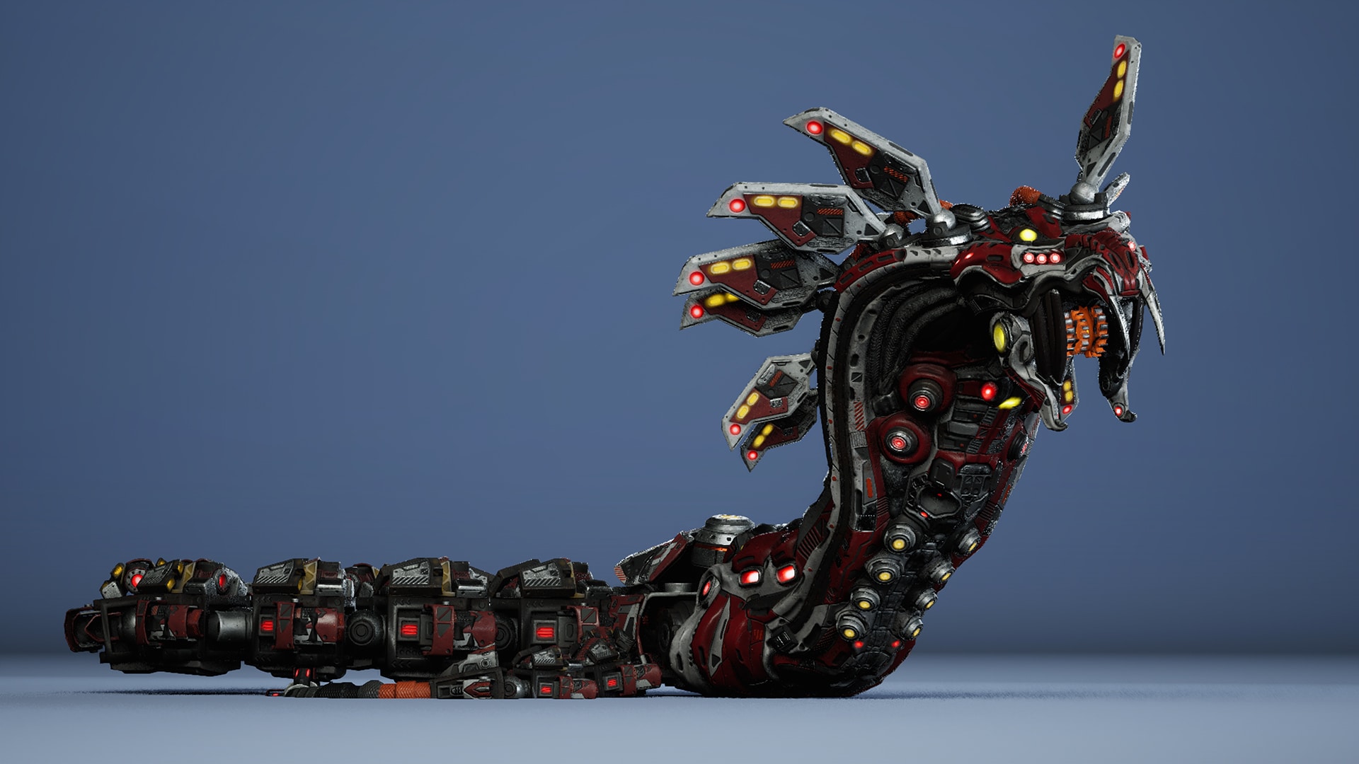 Sci-Fi Snake：キャラクター - UE マーケットプレイス