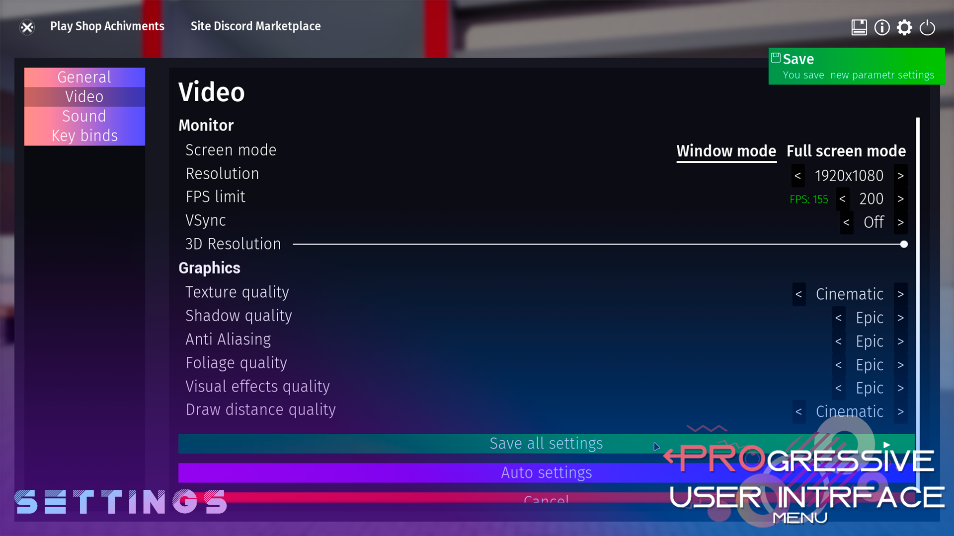 Progressive UI in Blueprints - UE Marketplace
