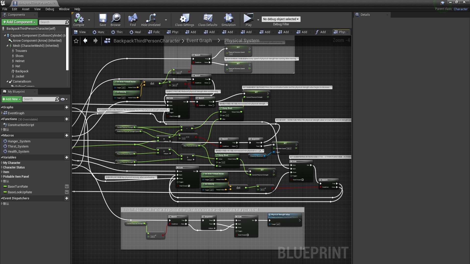 Survival Backpack Inventory System in Blueprints - UE Marketplace