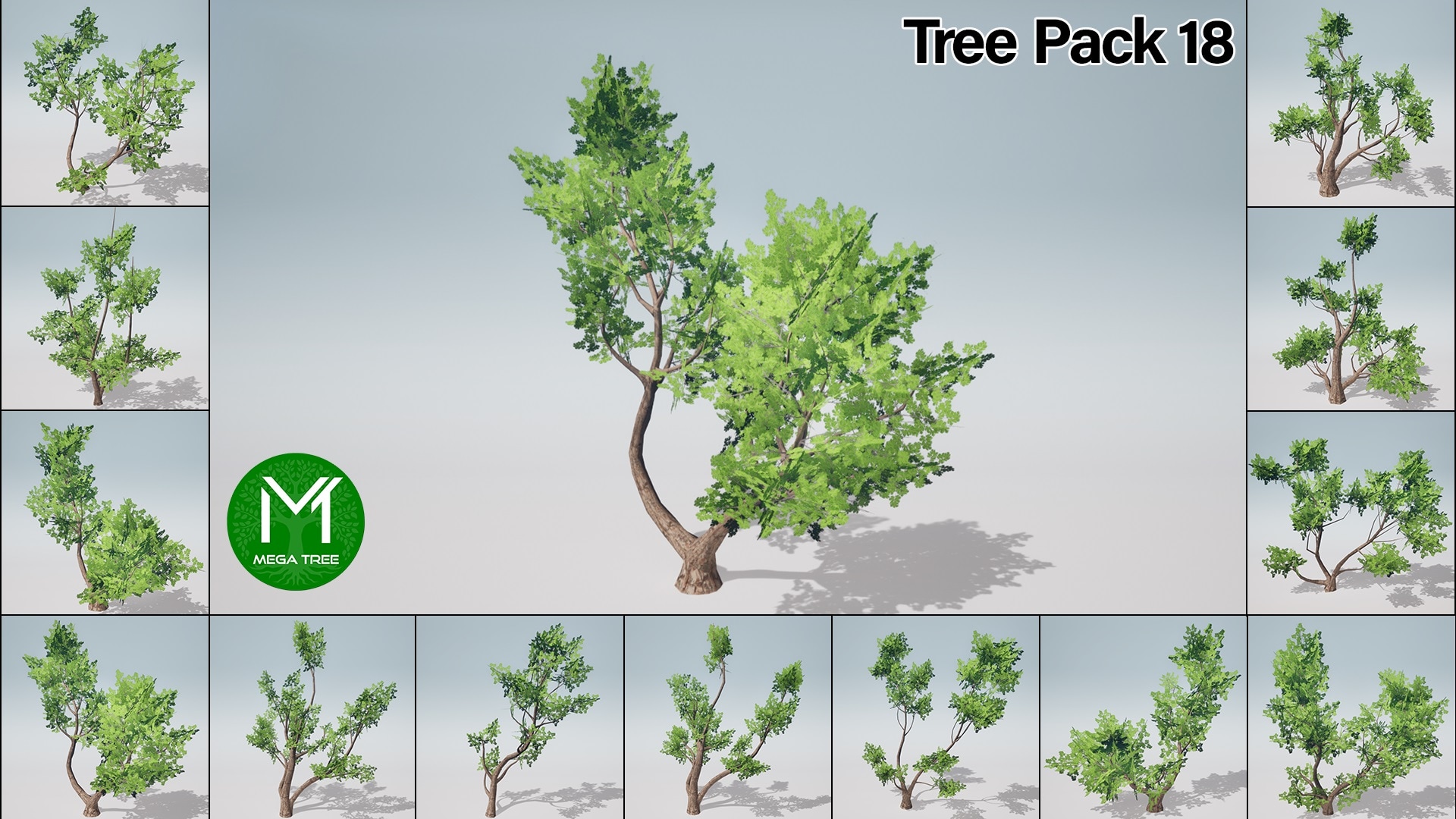 Mobile Tree Pack 18 in Props - UE Marketplace