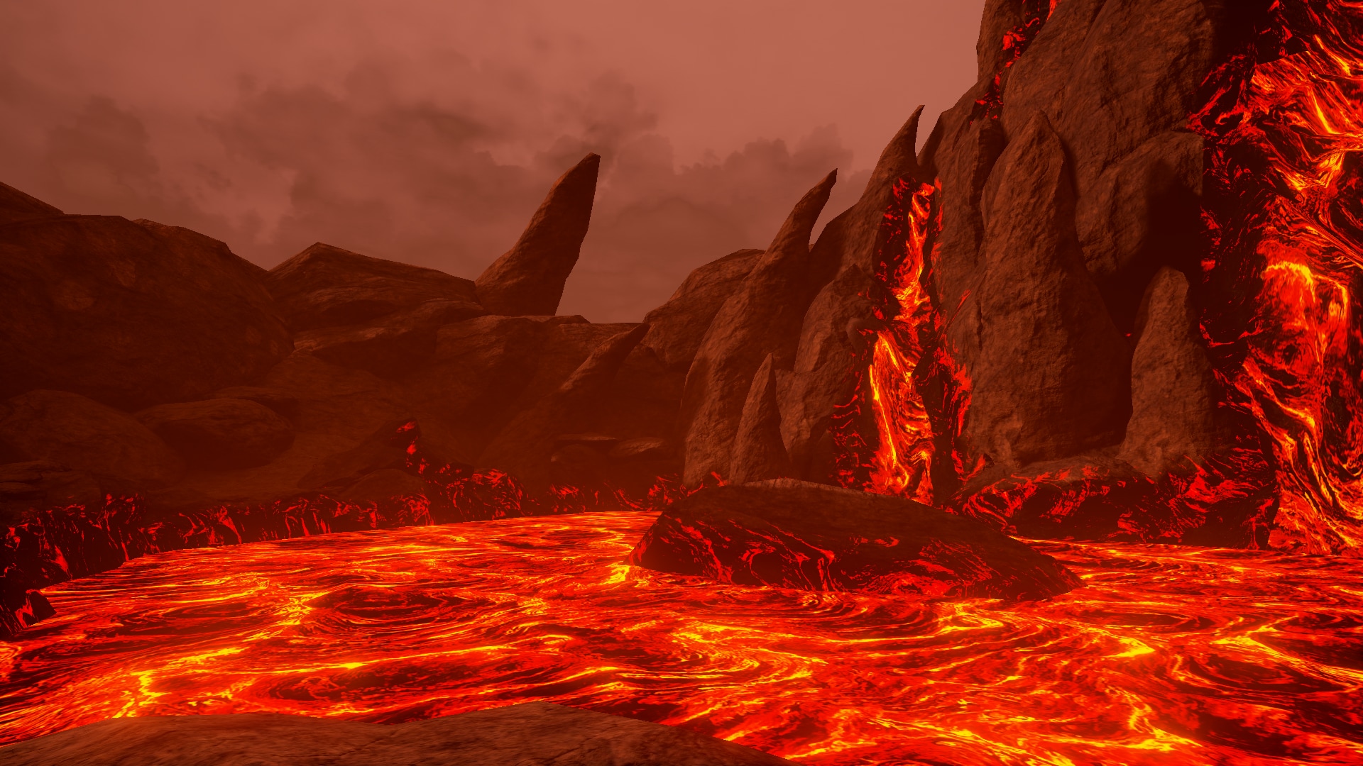 LowPoly Volcano Assets in Props - UE Marketplace