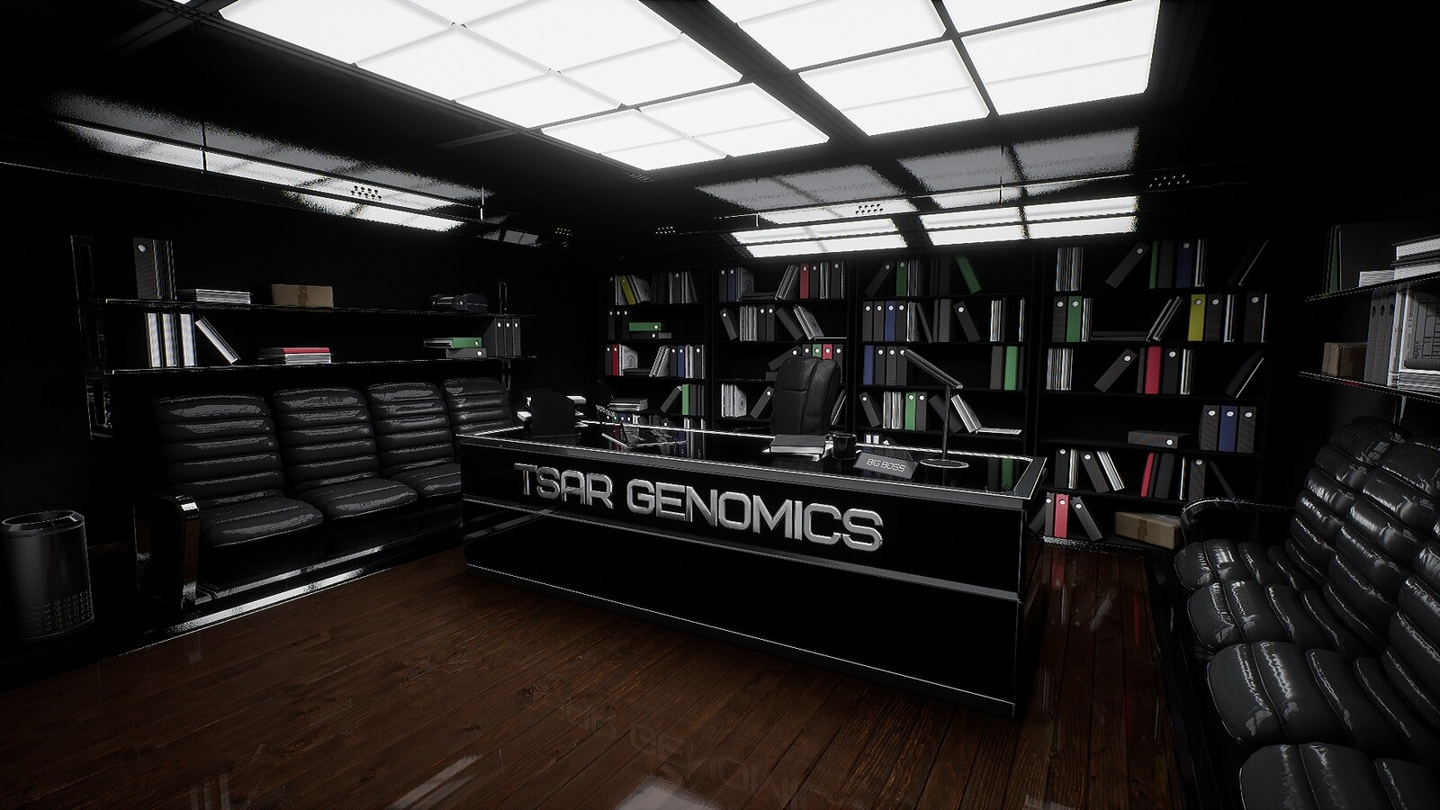 Modular Sci Fi Office in Environments - UE Marketplace