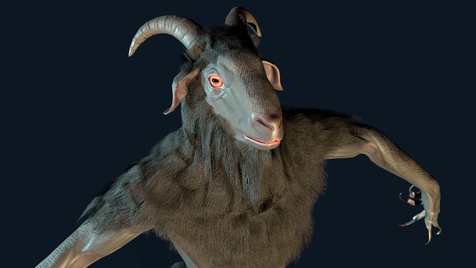 Modular Wendigo In Characters Ue Marketplace