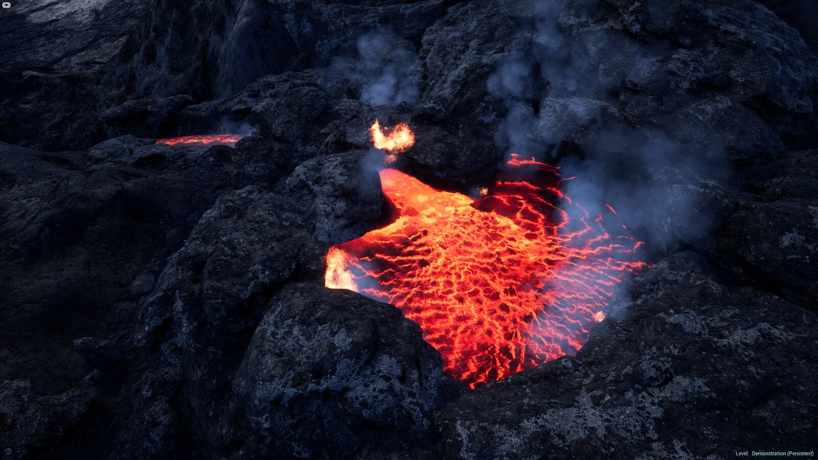 Lava World Landscape in Environments - UE Marketplace