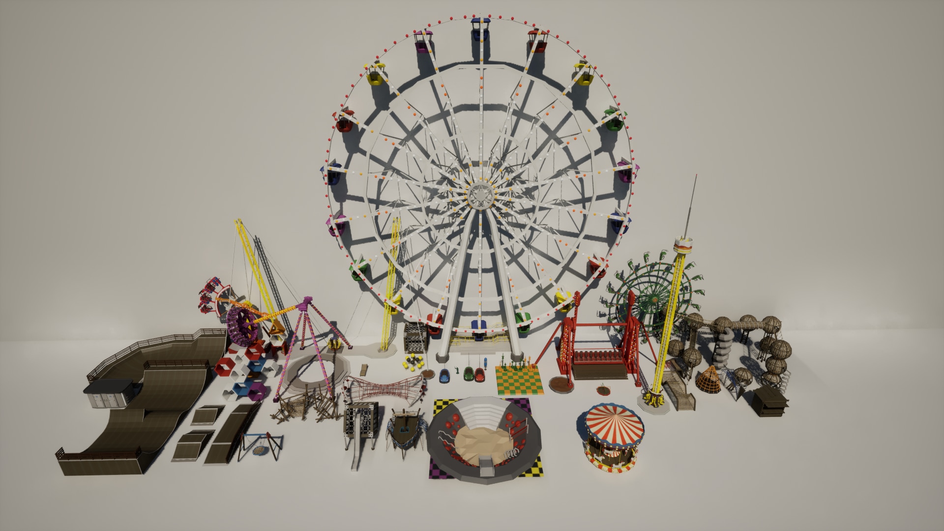 ATTRACTIONS PARK in Props - UE Marketplace