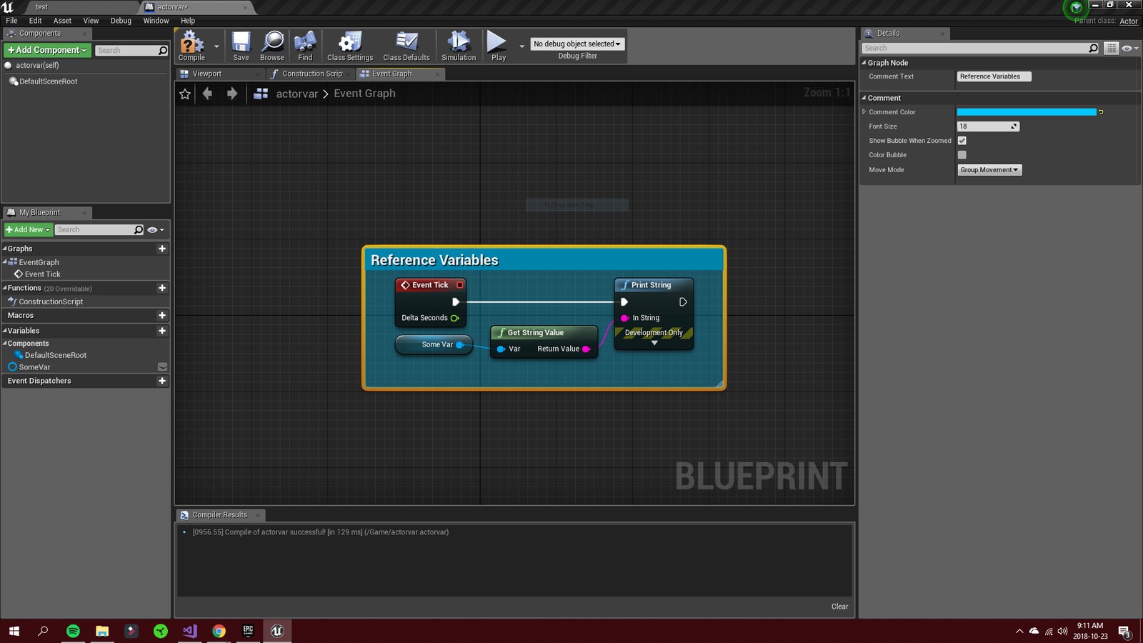Variables System in Code Plugins - UE Marketplace