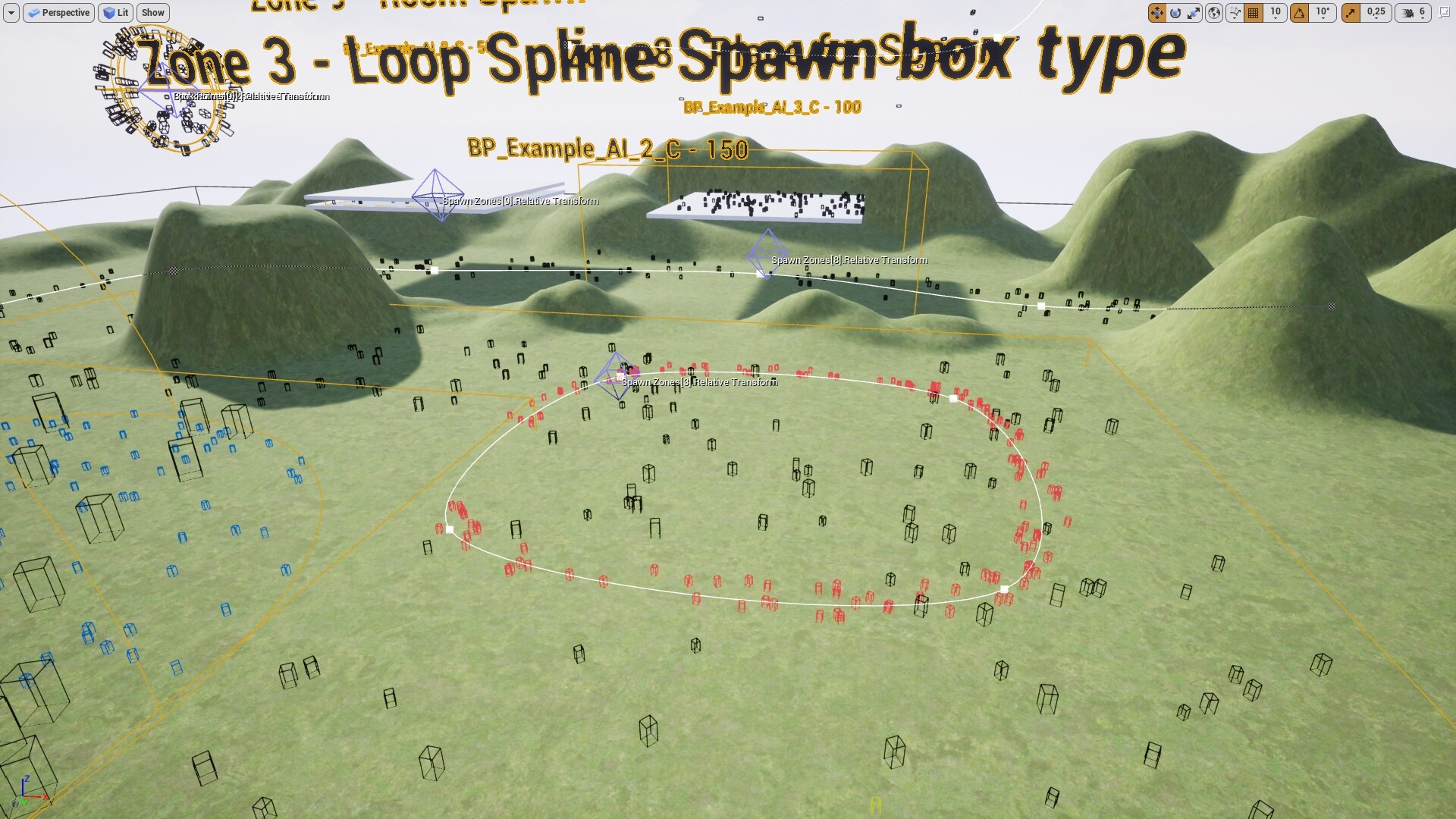 Ultimate AI Spawn System v2.1, 카테고리 블루프린트 - UE 마켓플레이스
