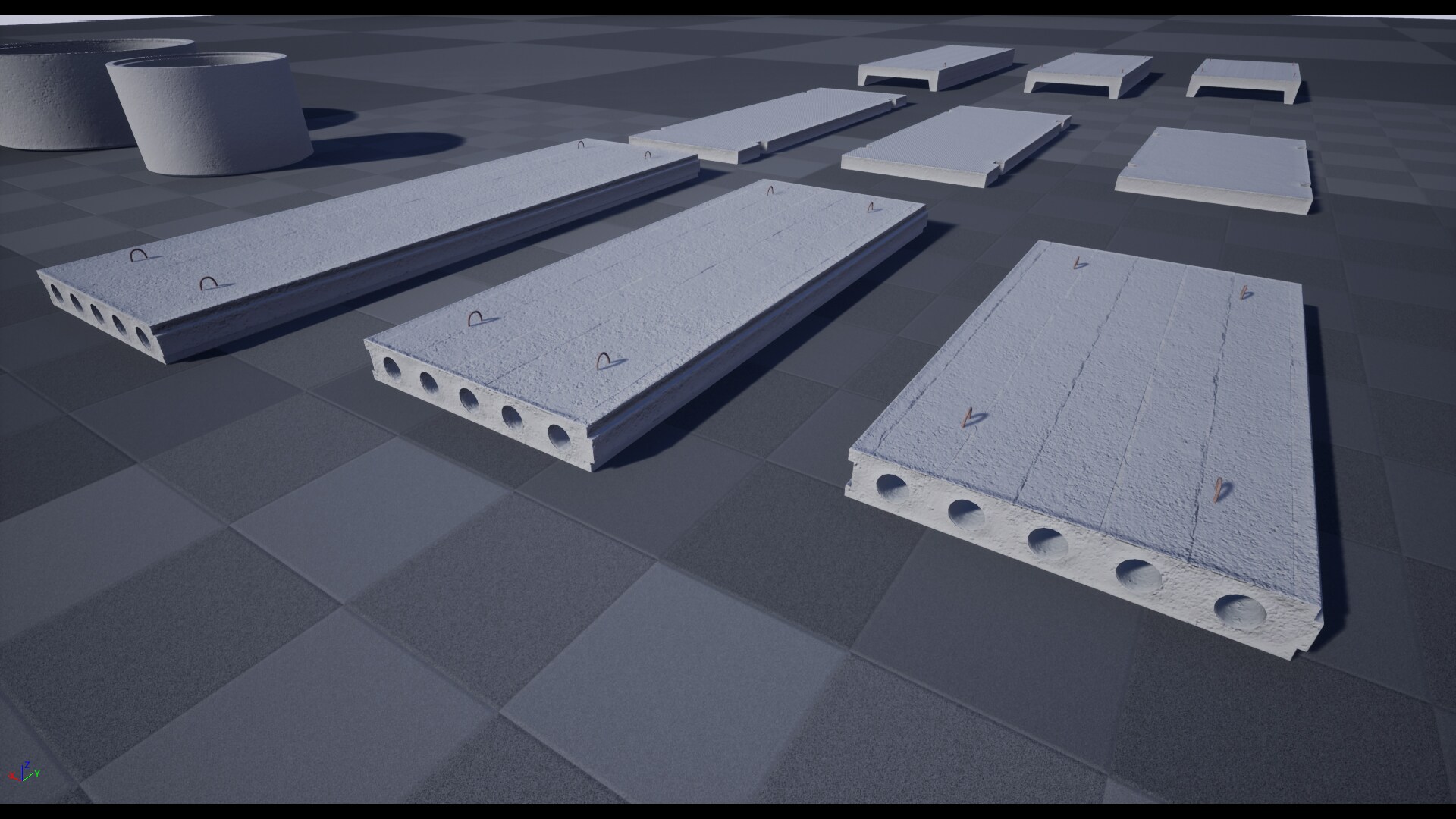 Concrete props pack vol. 1 in Props - UE Marketplace