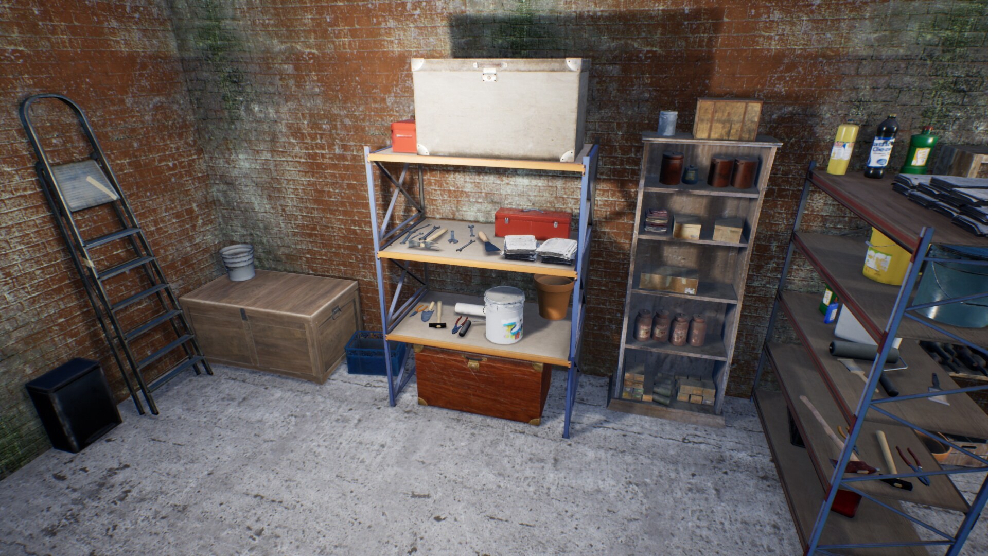 Basement Props：プロップ・小物 - UE マーケットプレイス