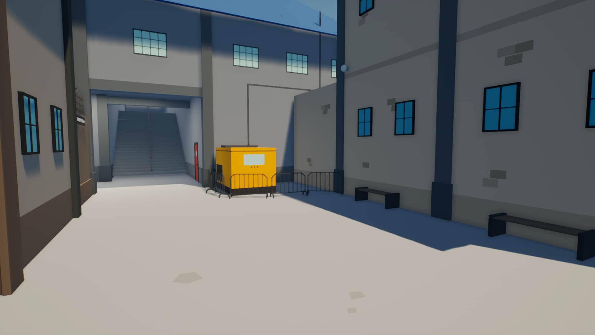 Low Poly FPS Map Vol.5 - Shooter Railway Station Map in Environments ...