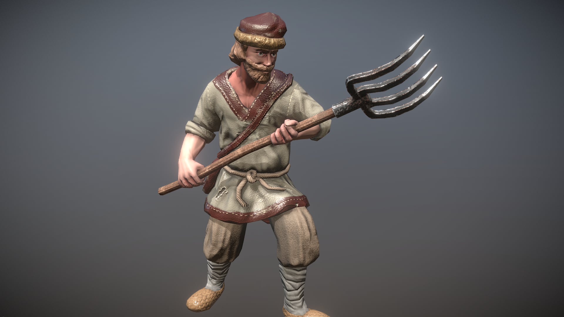 Peasant (Villager) Man in Characters - UE Marketplace