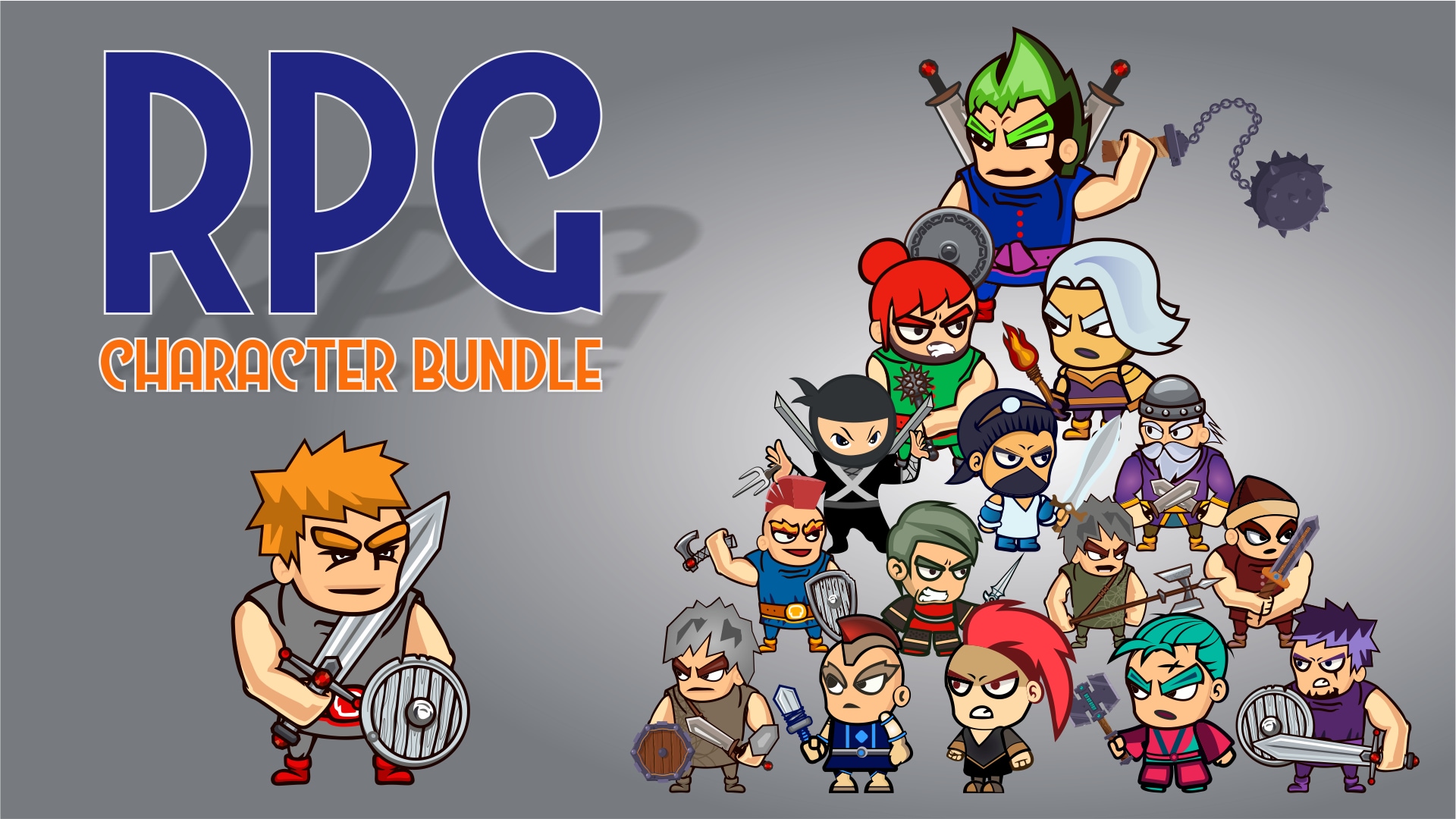 2D Toon Rpg Characters：2Dアセット - UE マーケットプレイス