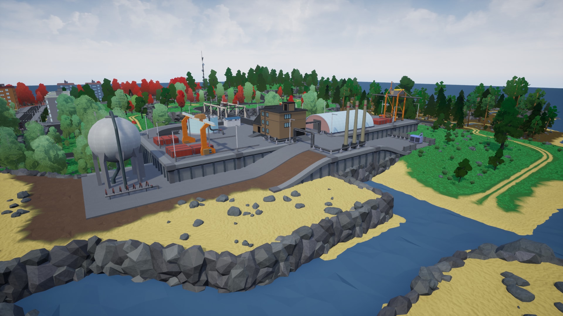 Modular Landscape + in Environments - UE Marketplace