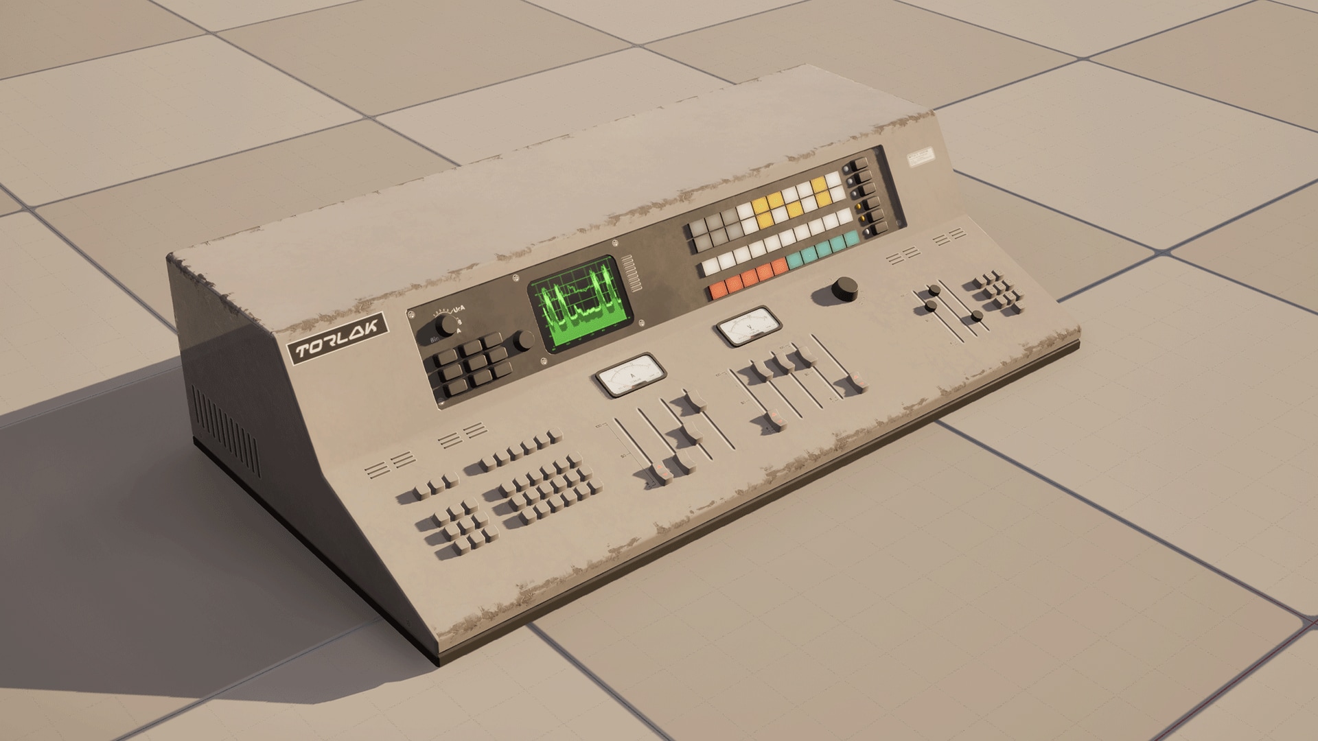 Retro Sci-Fi Control Panels Pack in Props - UE Marketplace