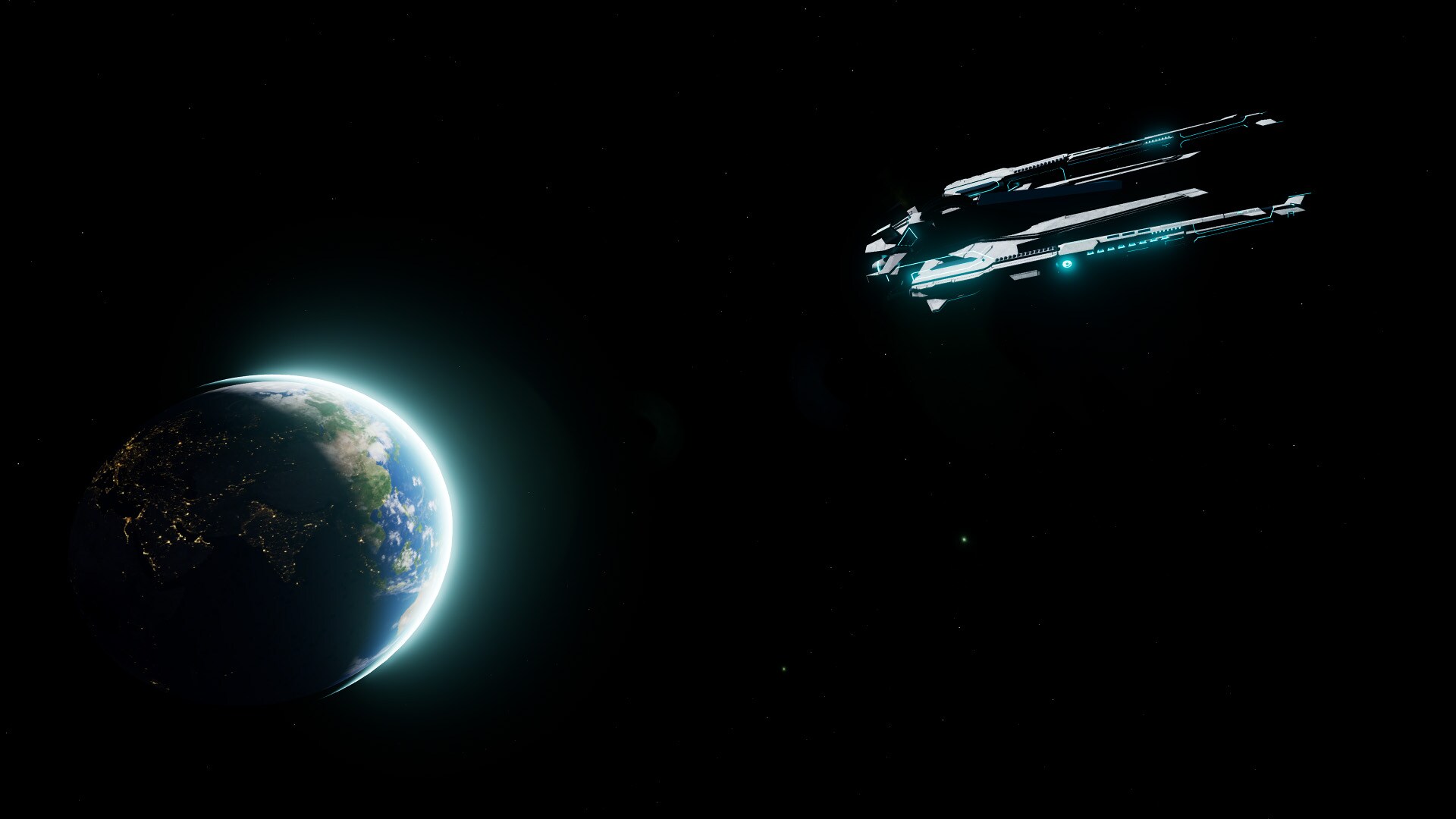 Fighter Spaceship With Controller, 카테고리 캐릭터 - UE 마켓플레이스