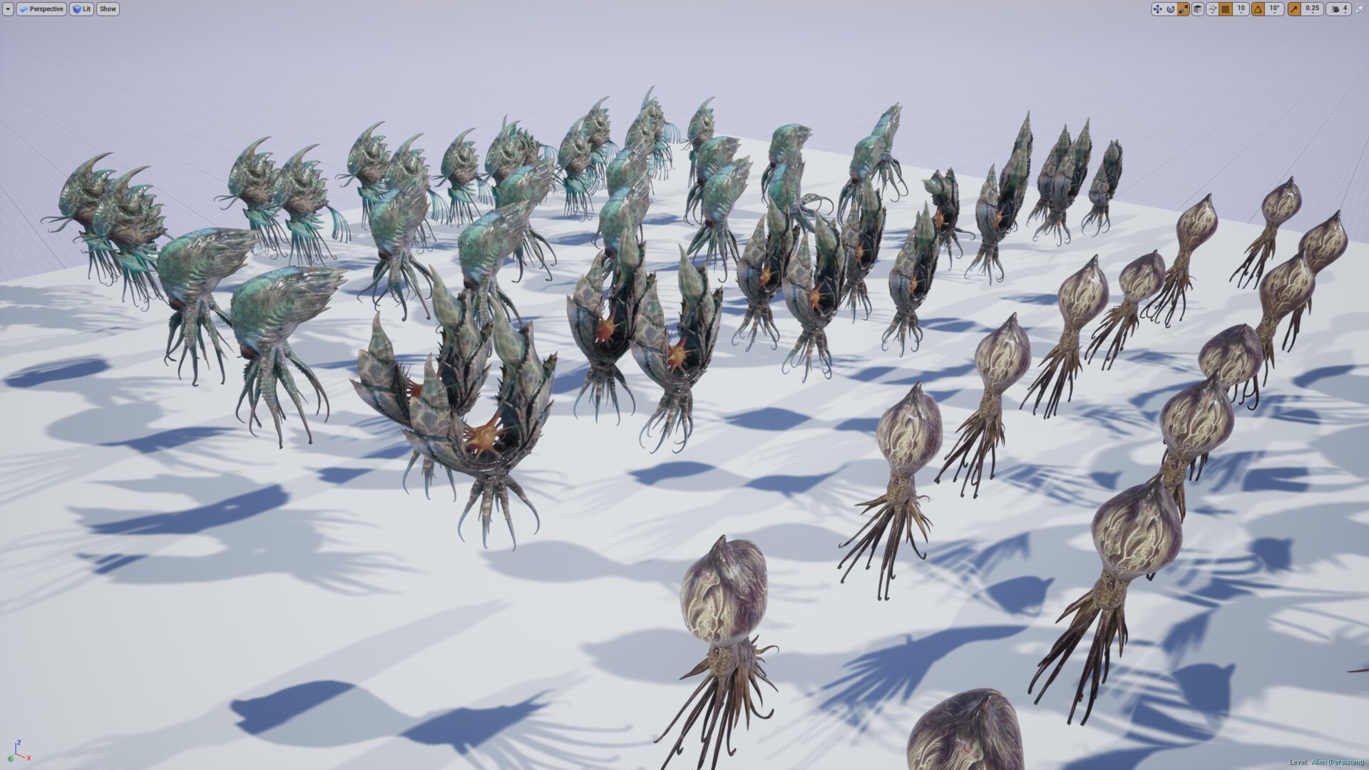 Aliens Pack 1：キャラクター - UE マーケットプレイス