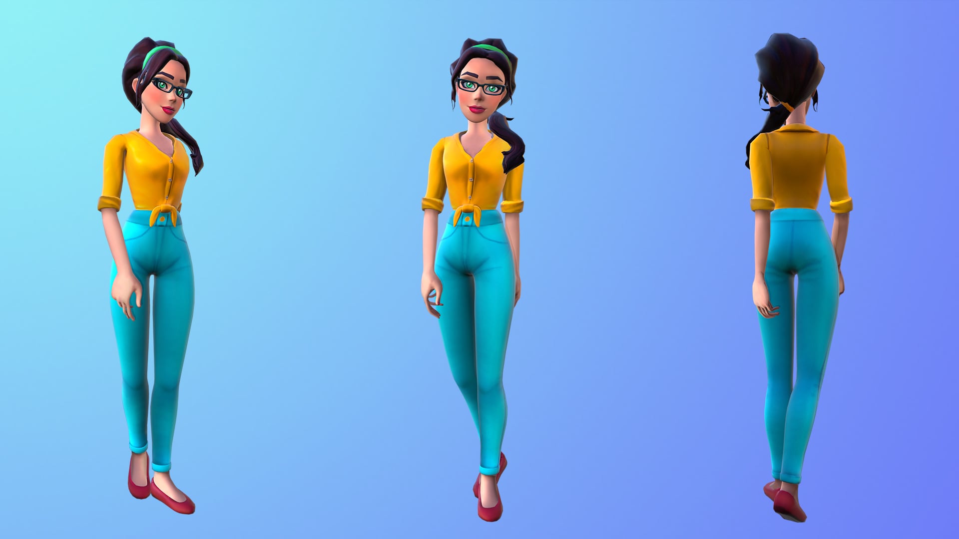 Stylized Girl in Characters - UE Marketplace